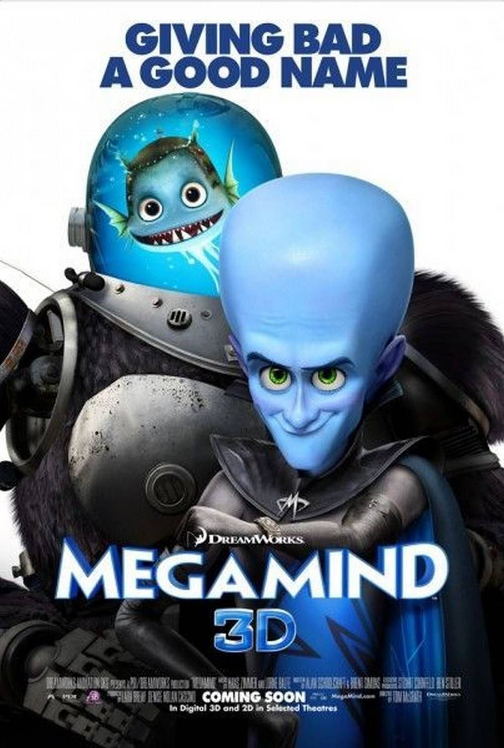Megamind (2010) - Posters — The Movie Database (TMDB)