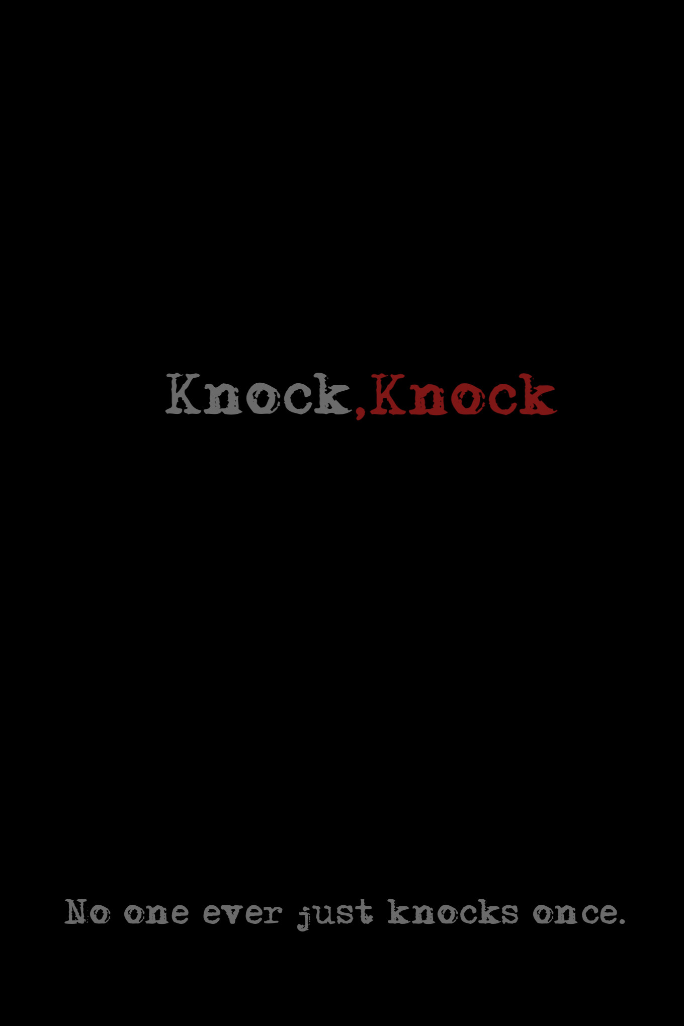 Knock, Knock (2024) - Posters — The Movie Database (TMDB)