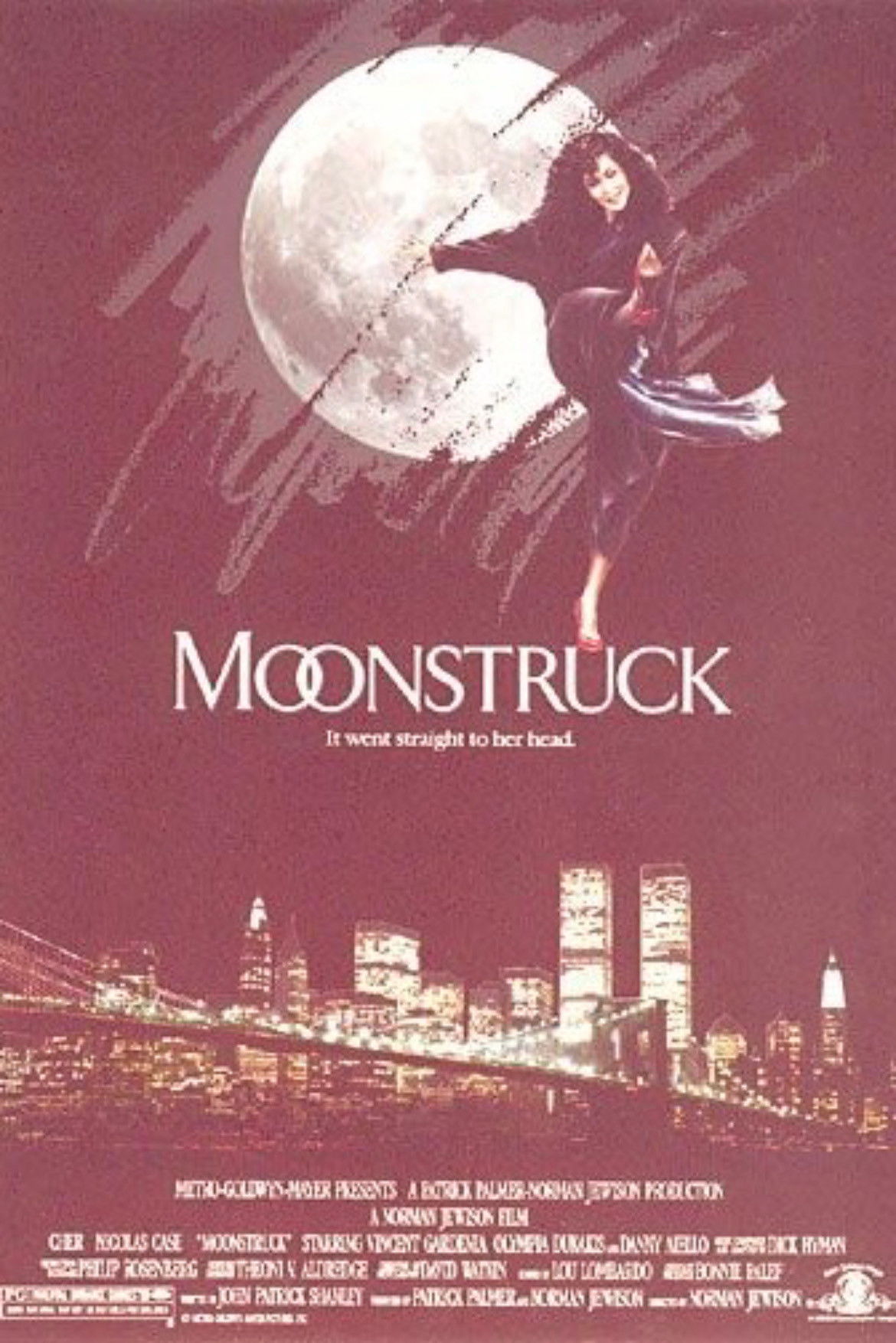 Moonstruck (1987) - Posters — The Movie Database (TMDB)