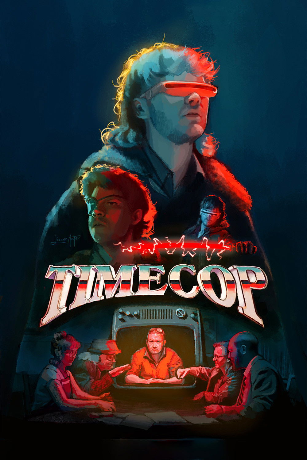 Time Cop: Justice Has A New Name (2022) - Posters — The Movie Database (TMDB)