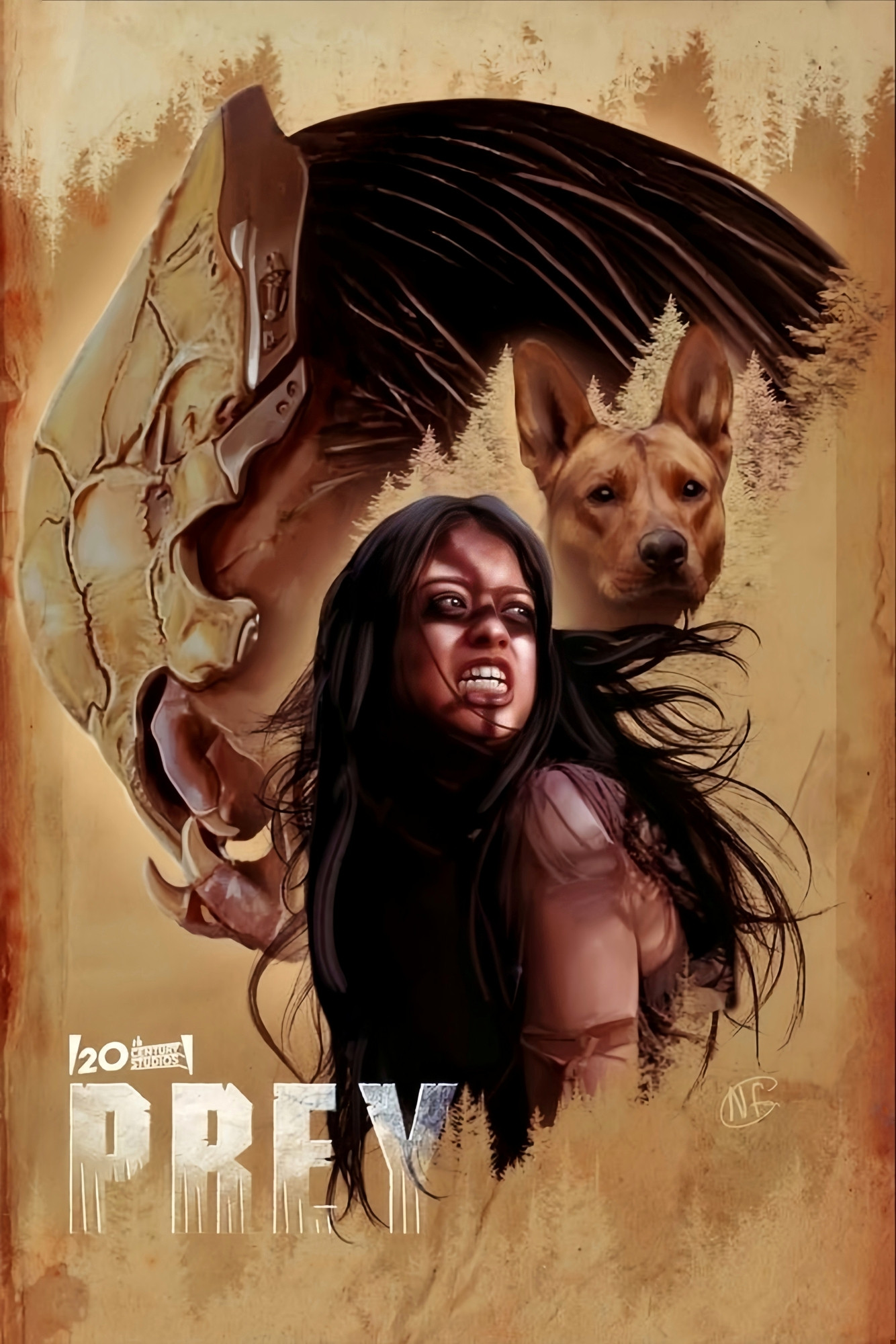 Prey (2022) - Posters — The Movie Database (TMDB)