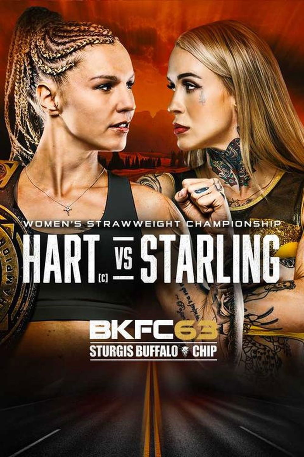 BKFC 63: Hart vs. Starling (2024) - Posters — The Movie Database (TMDB)