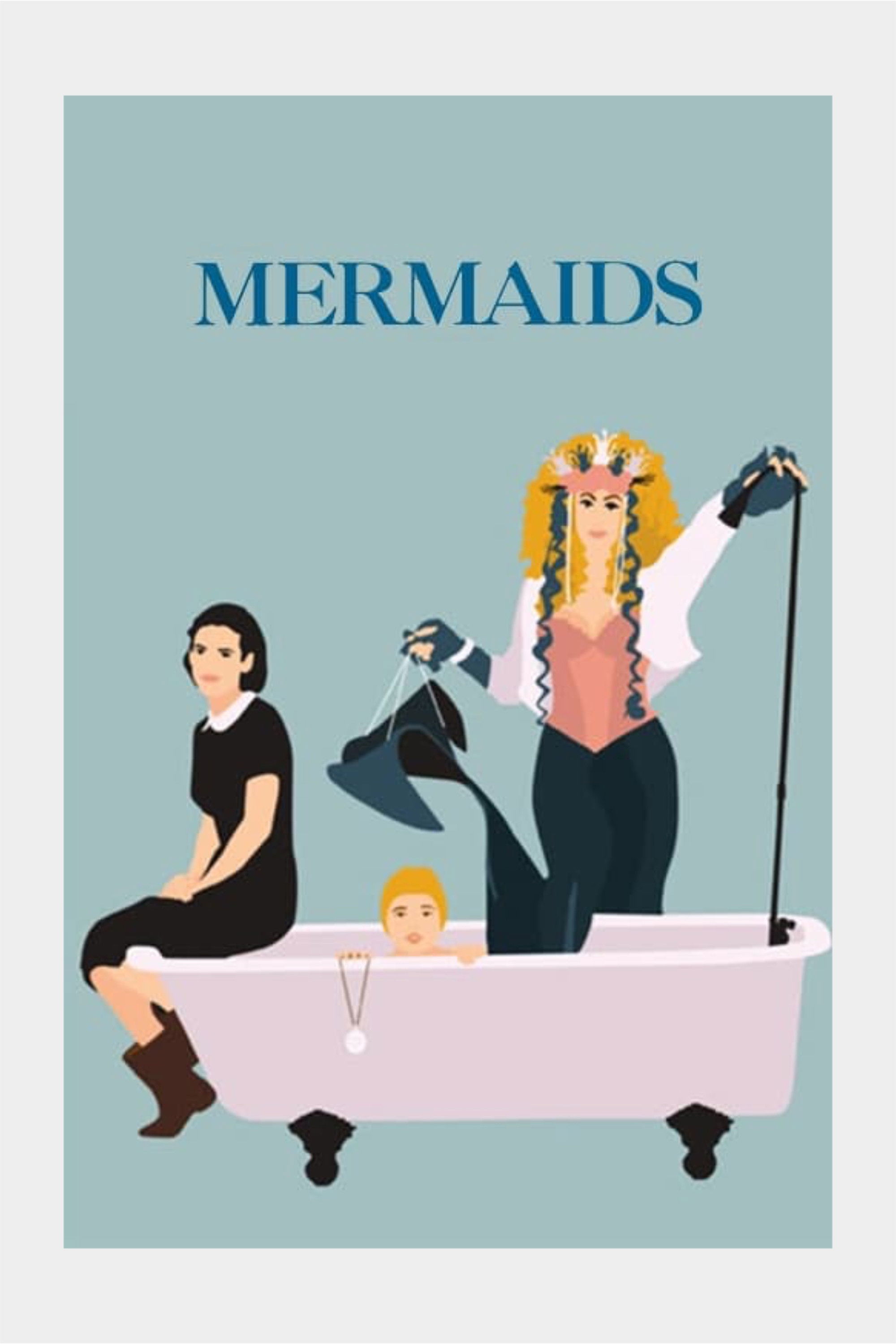 Mermaids (1990) - Posters — The Movie Database (TMDB)