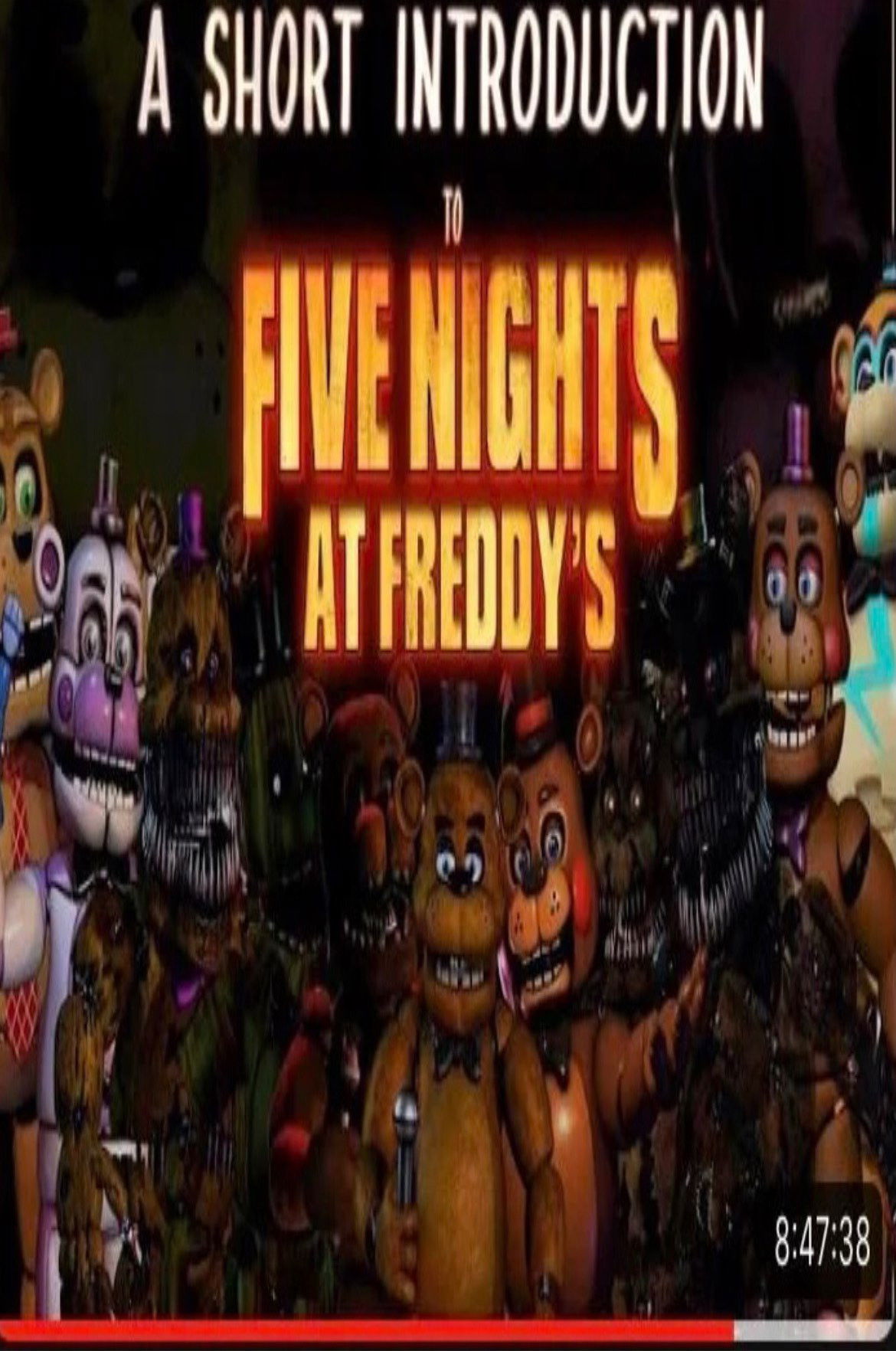 Five Nights at Freddy's Lore in Only 8:47:38 | Complete History ...
