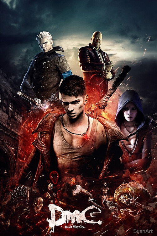 DmC: Devil May Cry (2013) | The Poster Database (TPDb)