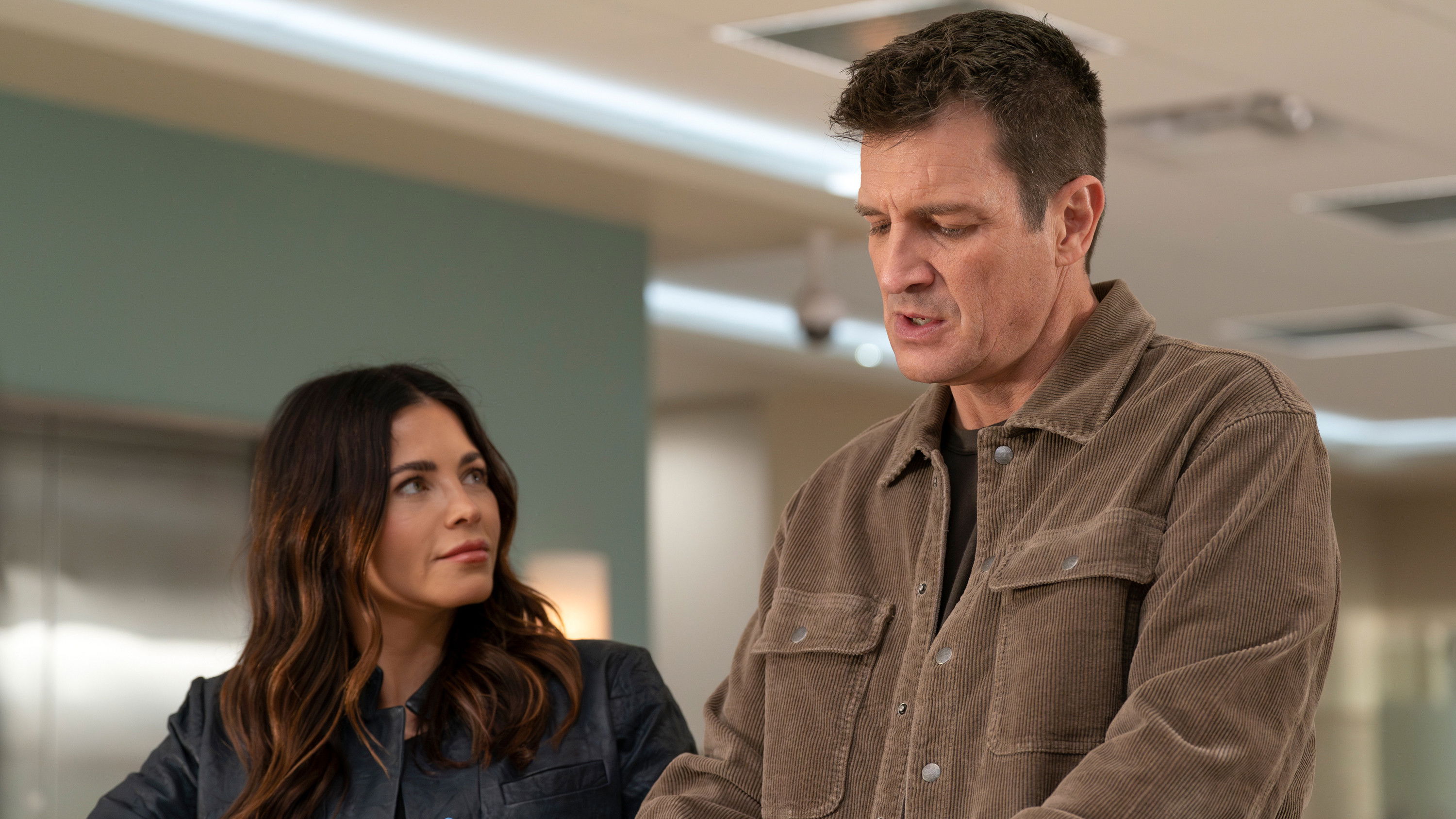 The Rookie: Season 6 - Punch Card (2024) - (S6E8) - Backdrops — The ...