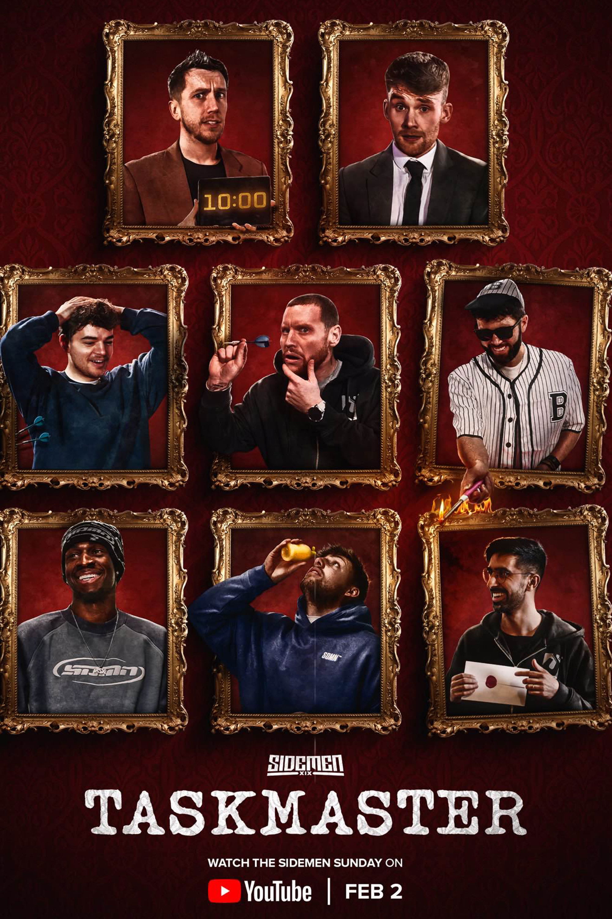 Sidemen Taskmaster (2025) | The Poster Database (TPDb)