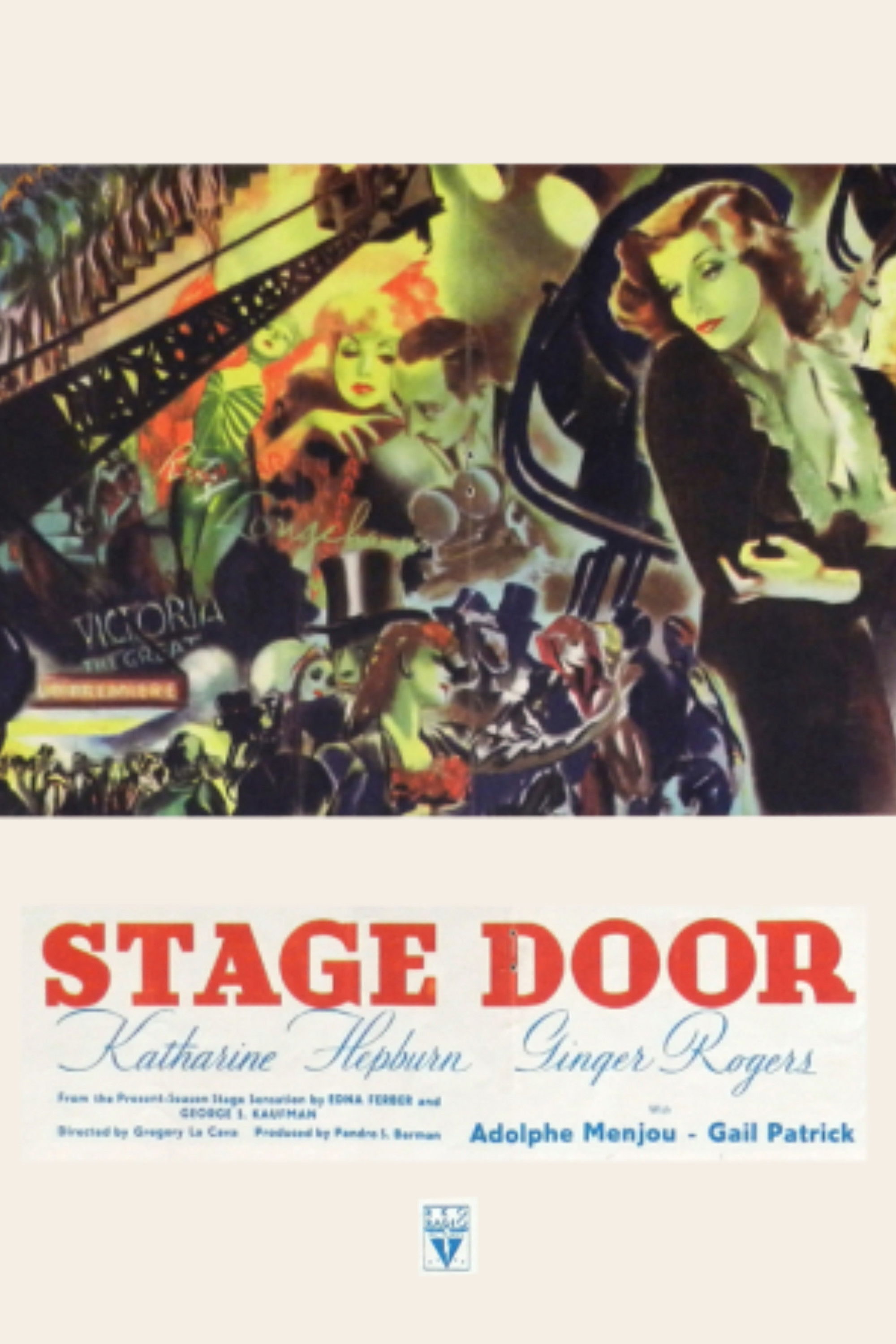 Stage Door (1937) - Posters — The Movie Database (TMDB)