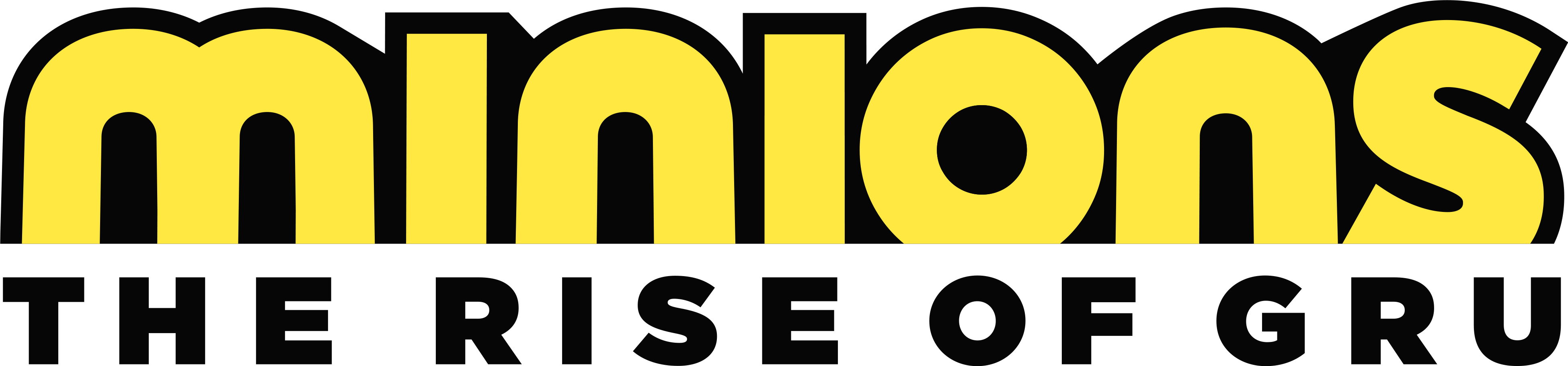 Minions: The Rise of Gru (2022) - Logos — The Movie Database (TMDB)