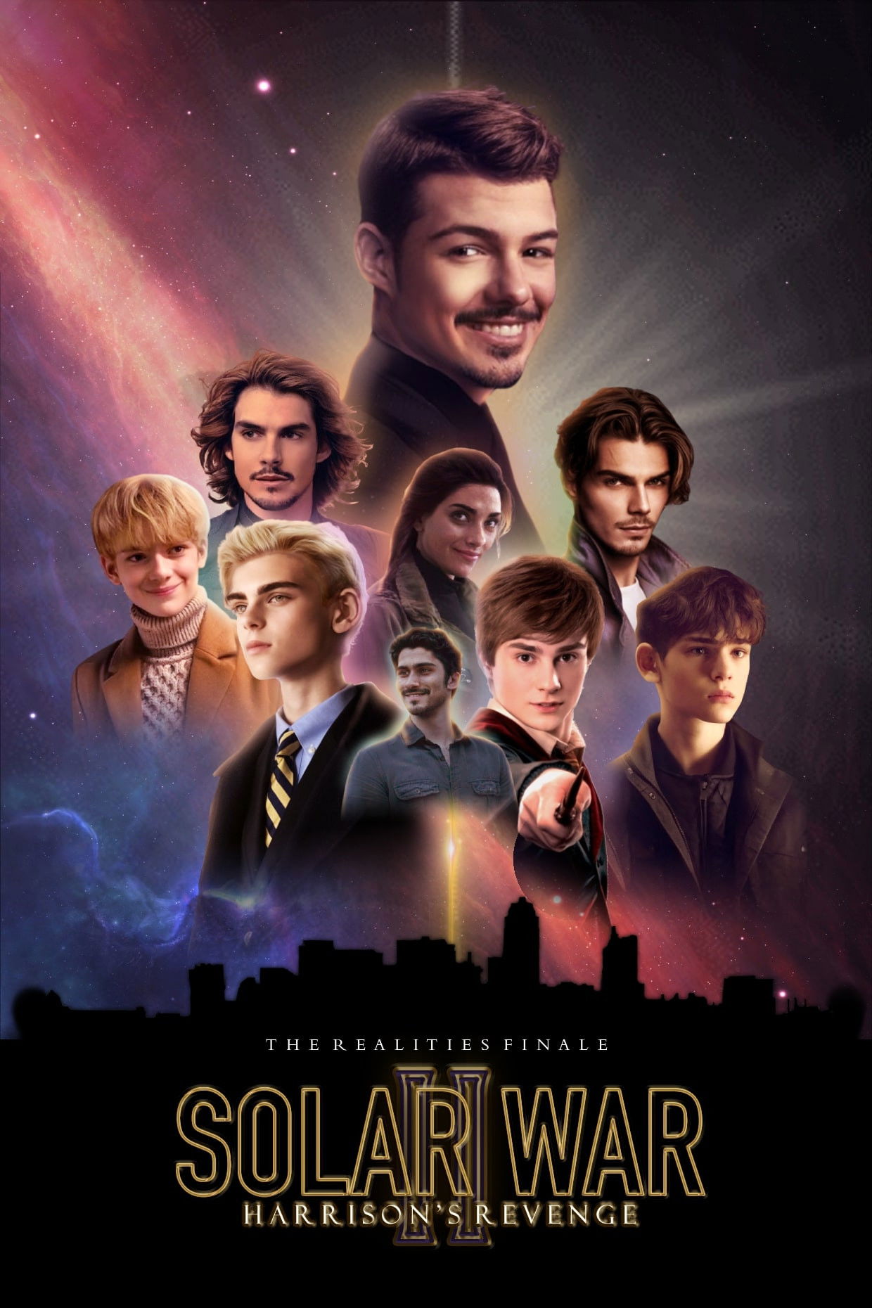 Solar War II | Harrison's Revenge (2021) | The Poster Database (TPDb)