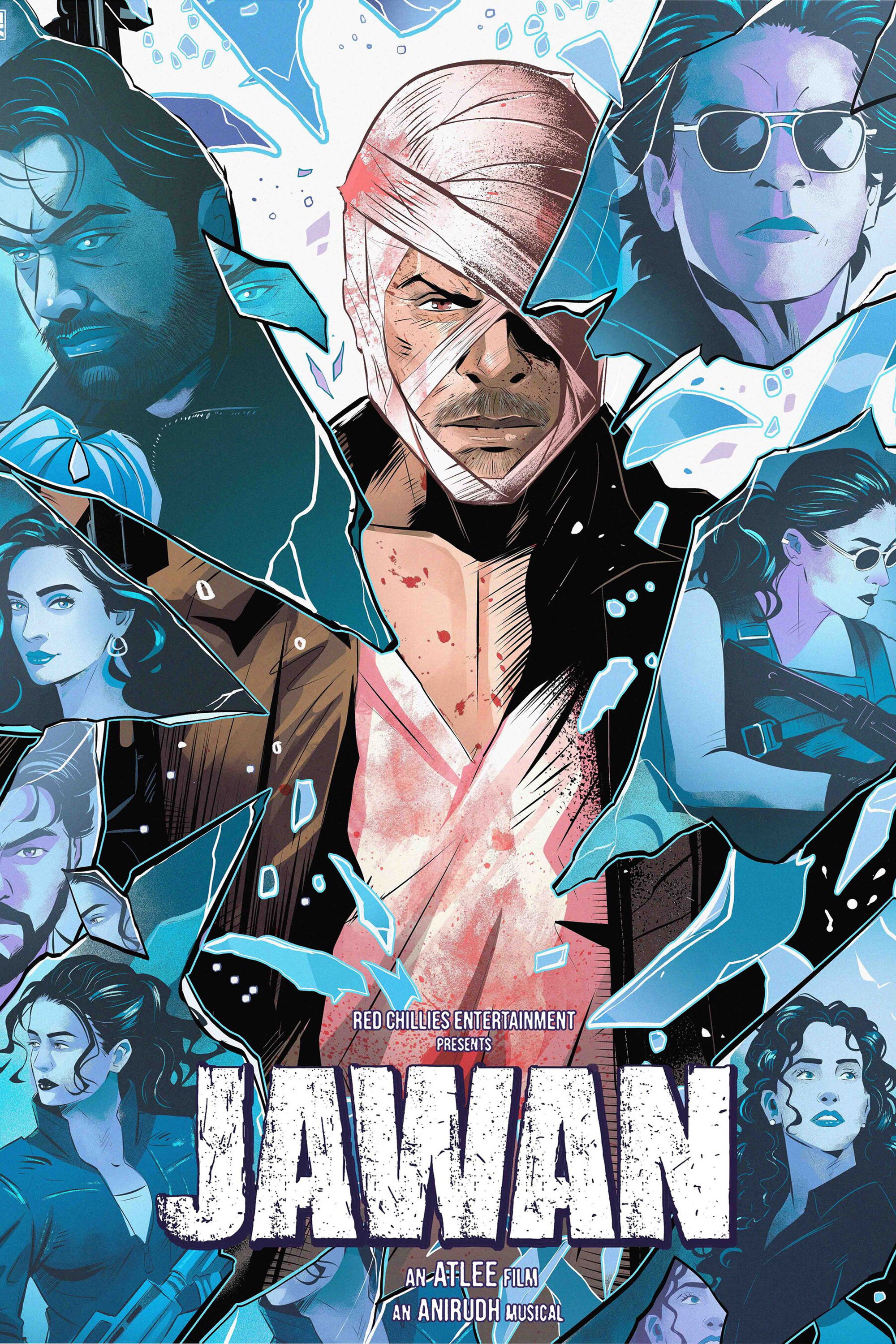 Jawan (2023) - Posters — The Movie Database (TMDB)