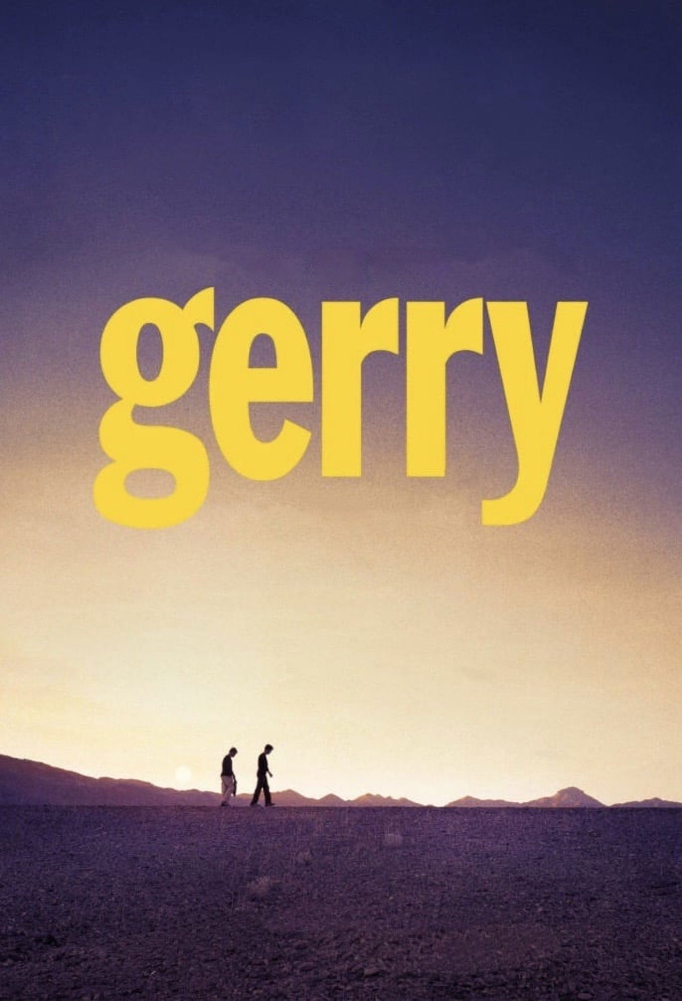 Gerry (2002) - Posters — The Movie Database (TMDB)