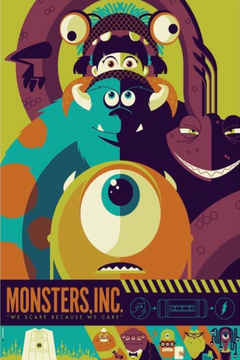 Monsters, Inc. (2001) - Posters — The Movie Database (TMDB)