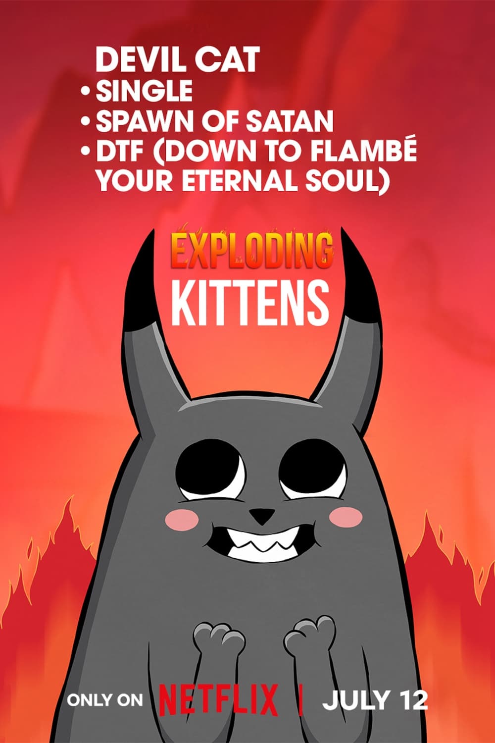 Exploding Kittens Tv Series 2024 Posters — The Movie Database Tmdb