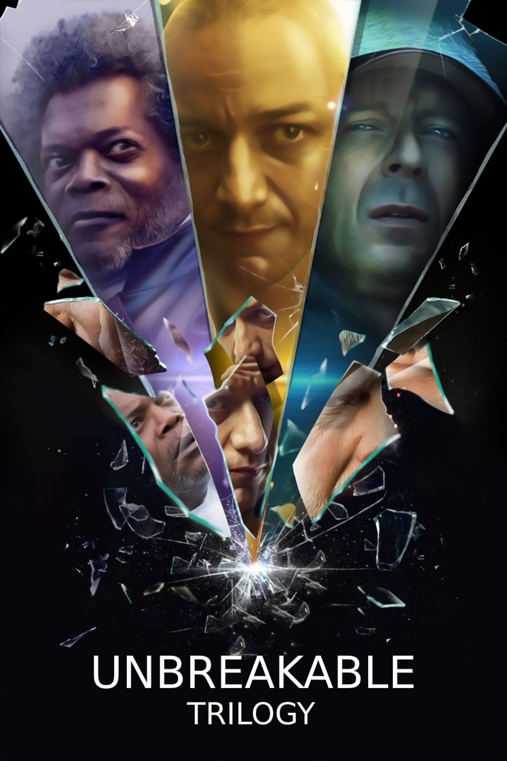 The Unbreakable Trilogy | The Poster Database (TPDb)