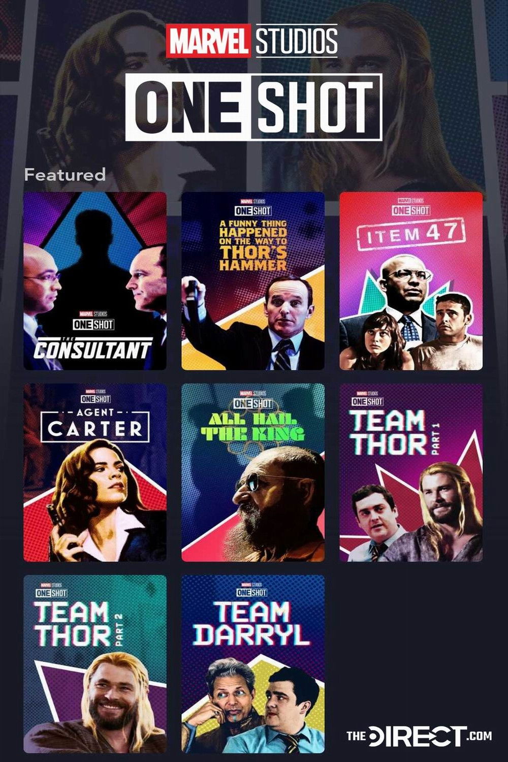 Marvel One-Shot Filmreihe | The Poster Database (TPDb)