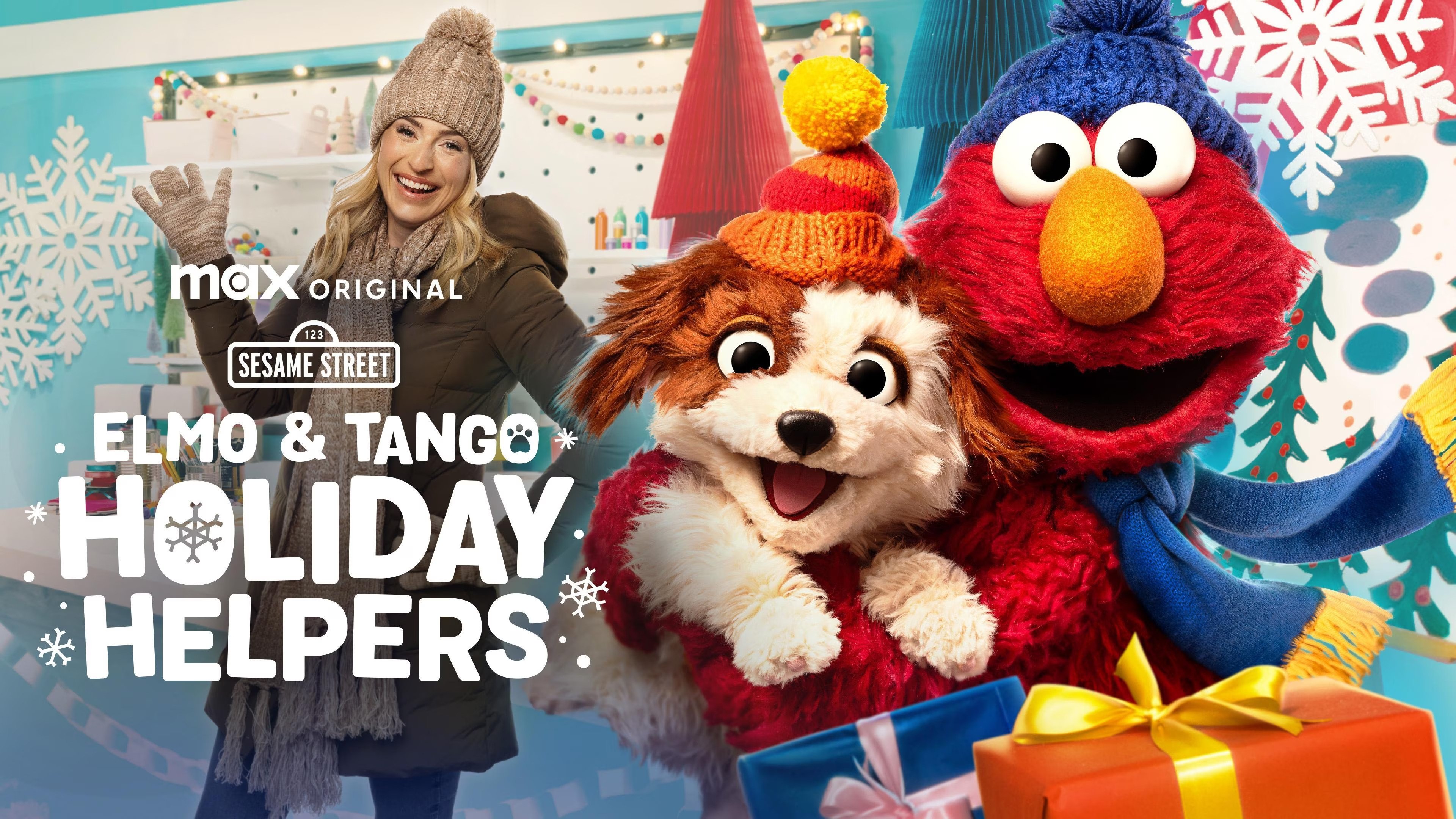 Sesame Street Elmo & Tango Holiday Helpers (2023) - Backdrops — The Movie Database (TMDB)