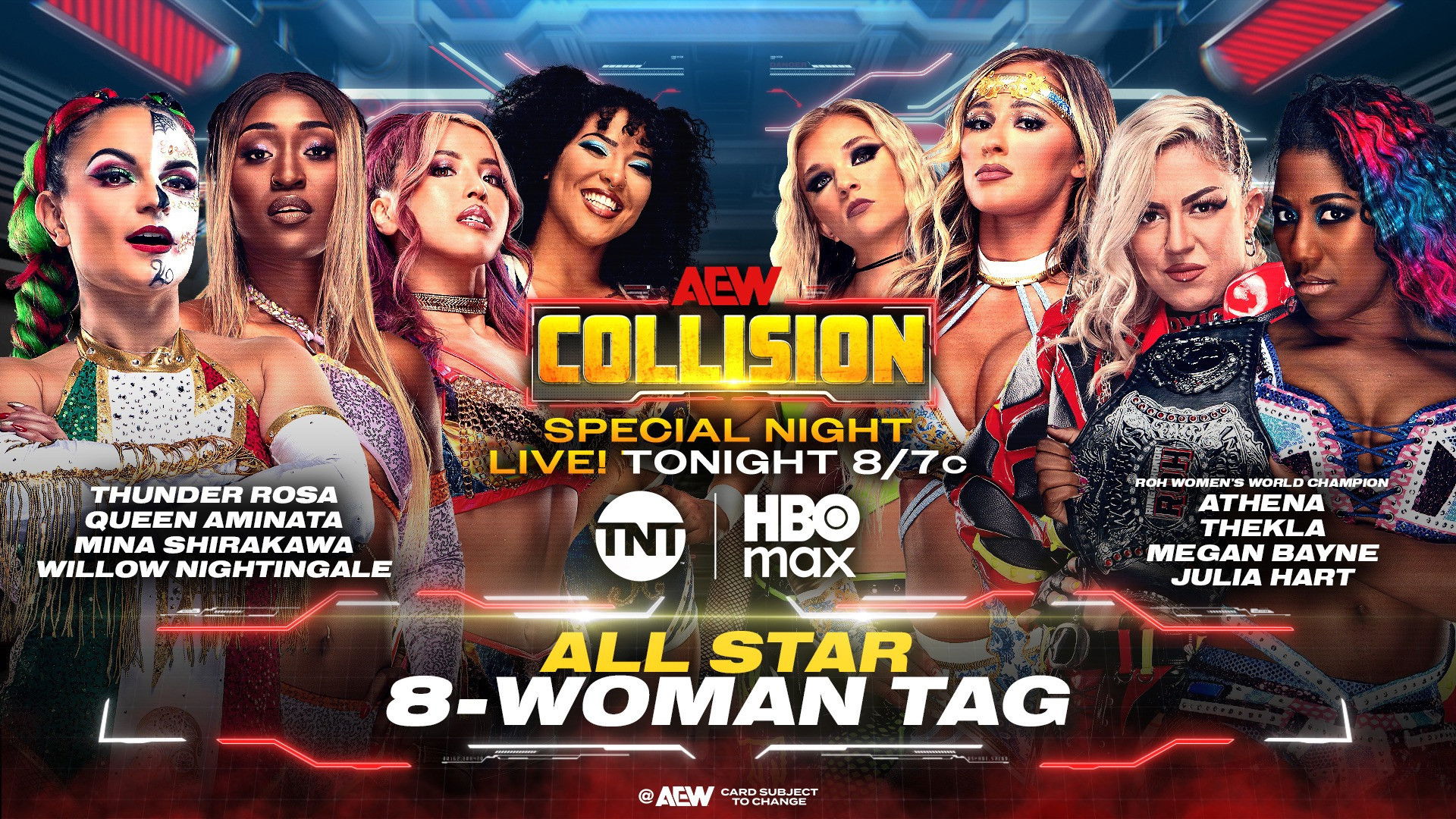 All Elite Wrestling: Collision: Season 3 - Collision 7/10/2025 (2025) - (S3E29) - Backdrops ...
