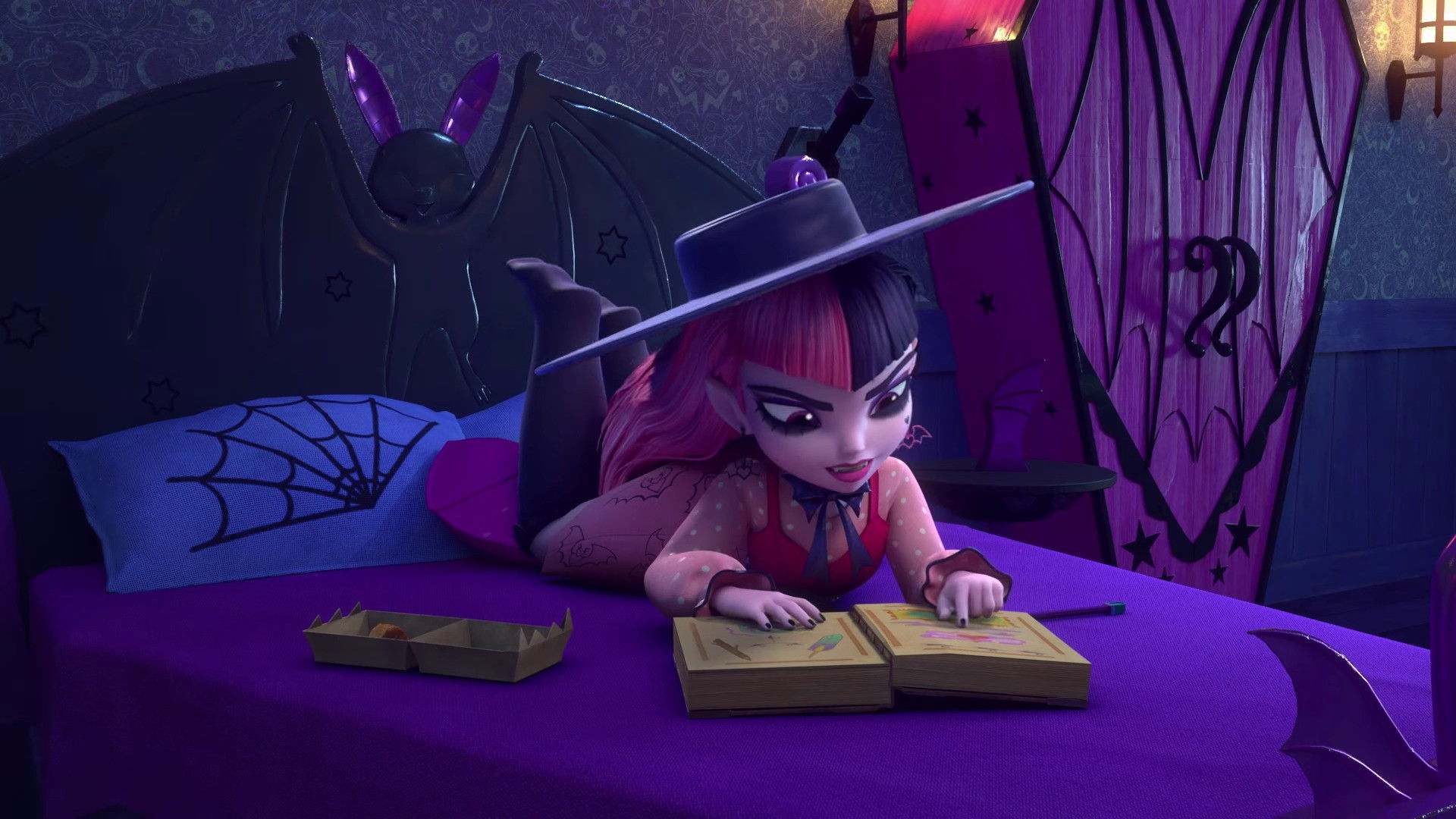 Monster High: Season 1 - Food Fight (2022) - (S1E1) - Backdrops — The ...