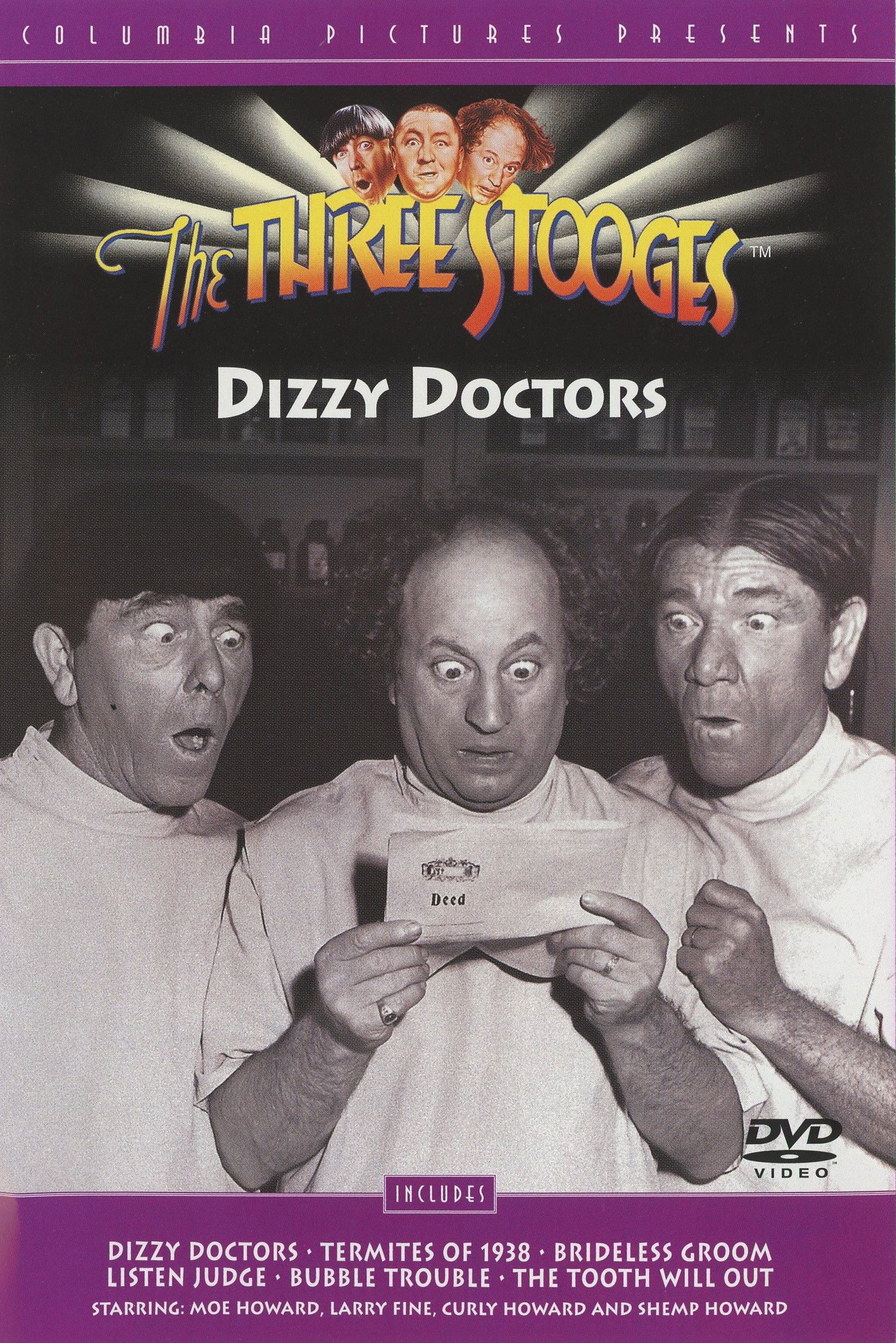 The Three Stooges: Dizzy Doctors | The Poster Database (TPDb)