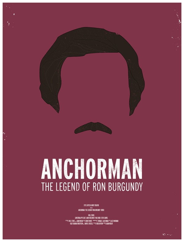 Anchorman: The Legend of Ron Burgundy (2004) - Posters — The Movie ...