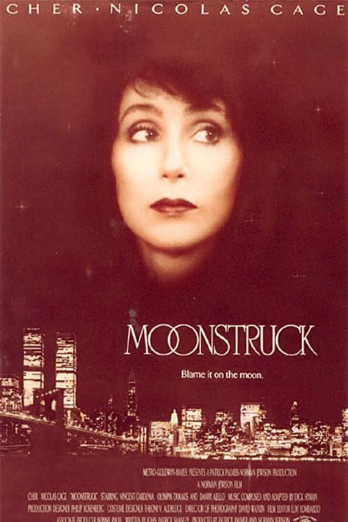 Moonstruck (1987) - Posters — The Movie Database (TMDB)
