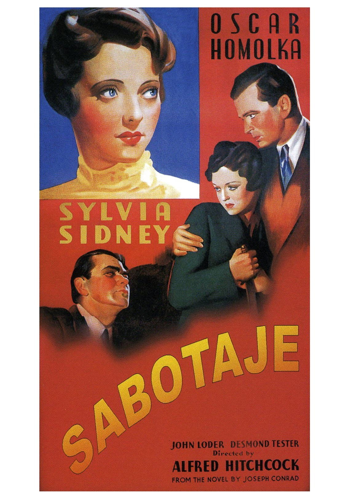 Sabotage (1936) - Posters — The Movie Database (TMDb)