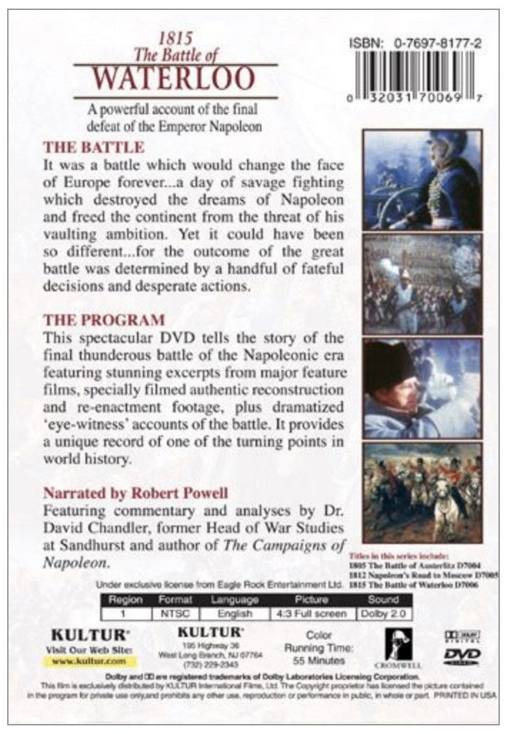 1815 - The Battle of Waterloo (1992) - Posters — The Movie Database (TMDB)