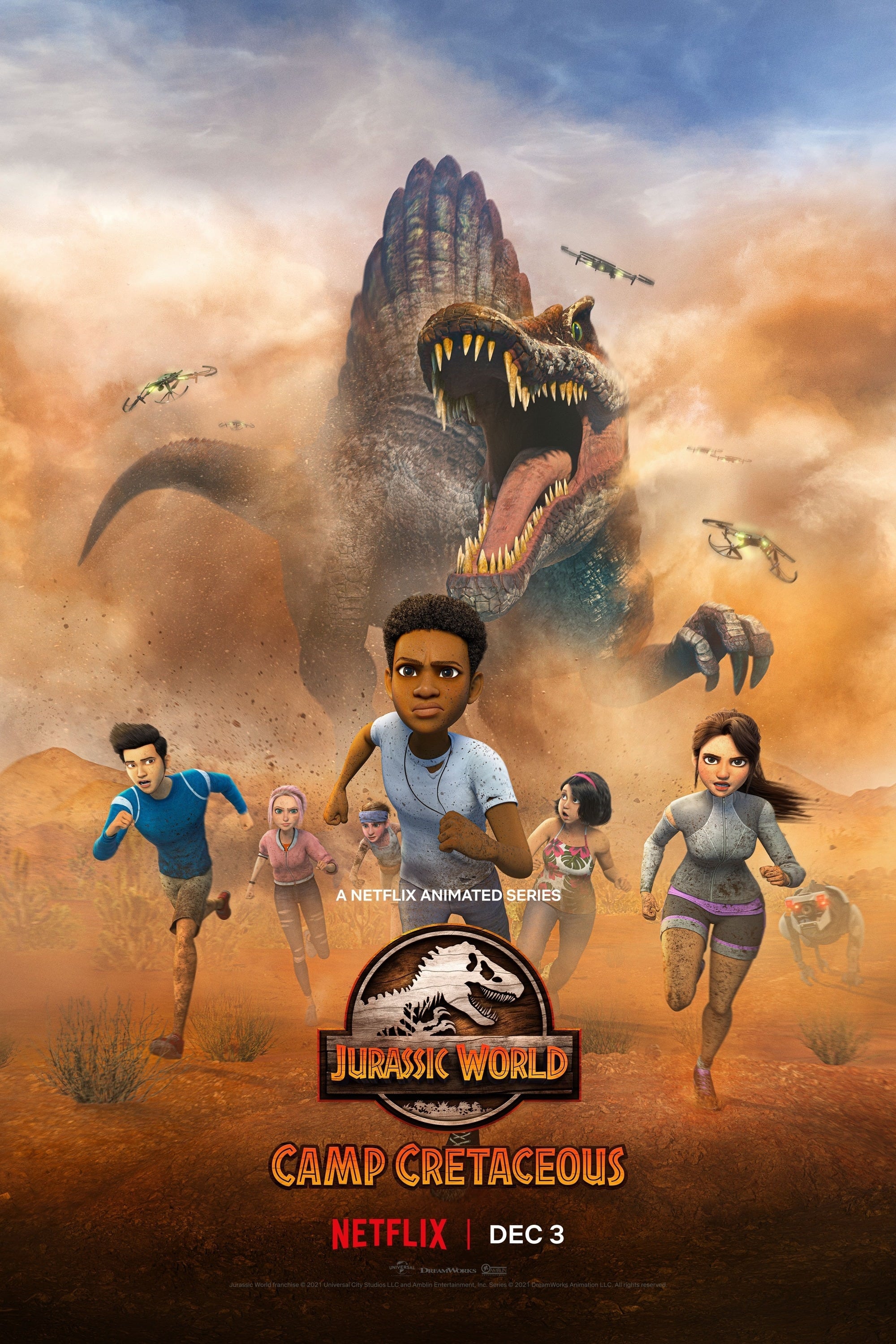 Jurassic World Camp Cretaceous Tv Series 2020 2022 Posters — The