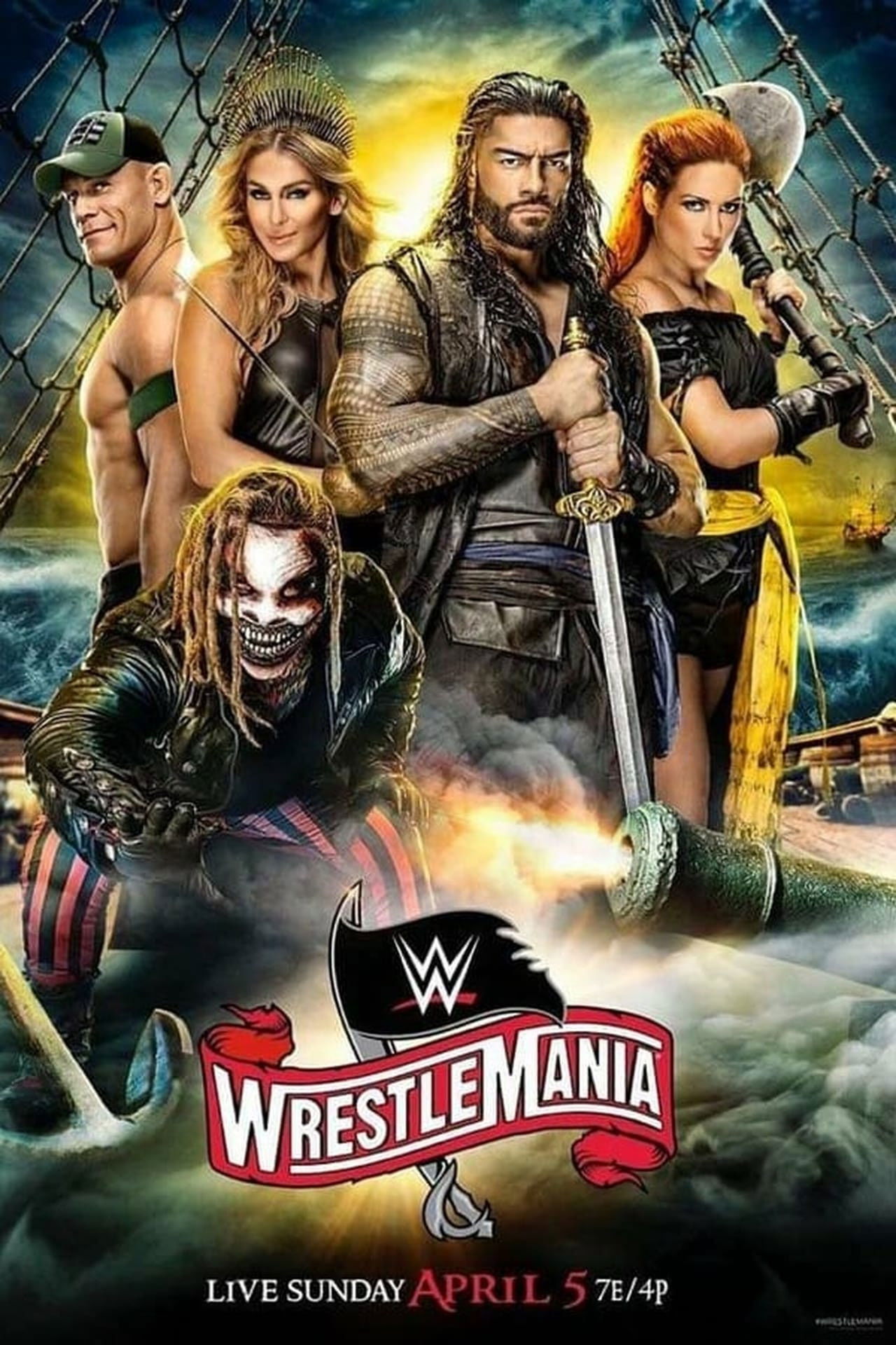 WWE WrestleMania 2020 Part 1 (N/A) | The Poster Database (TPDb)