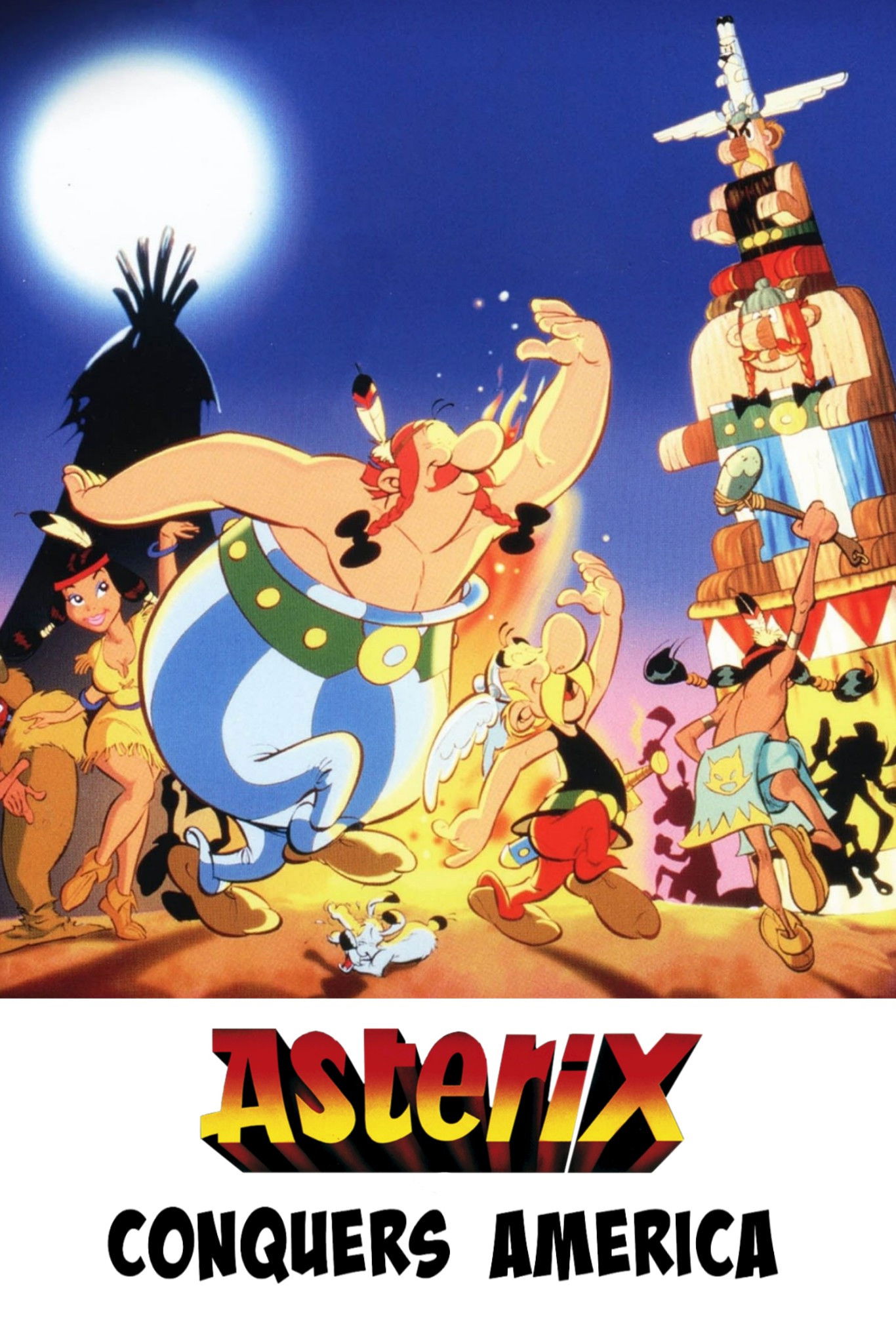 Asterix Conquers America (1994) - Posters — The Movie Database (TMDB)
