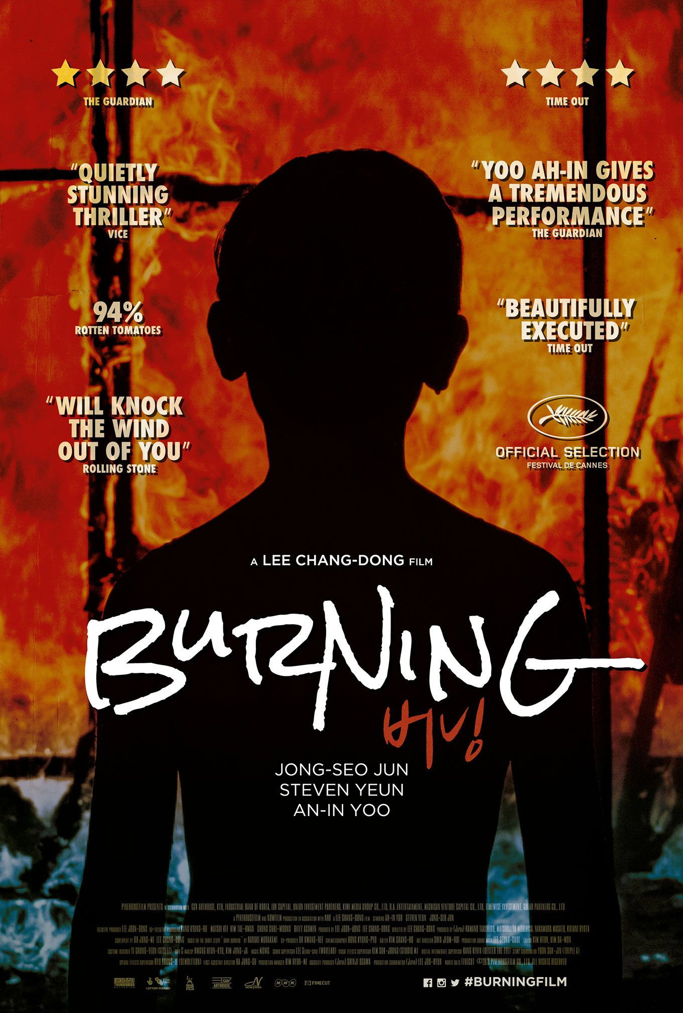 Burning (2018) - Posters — The Movie Database (TMDB)