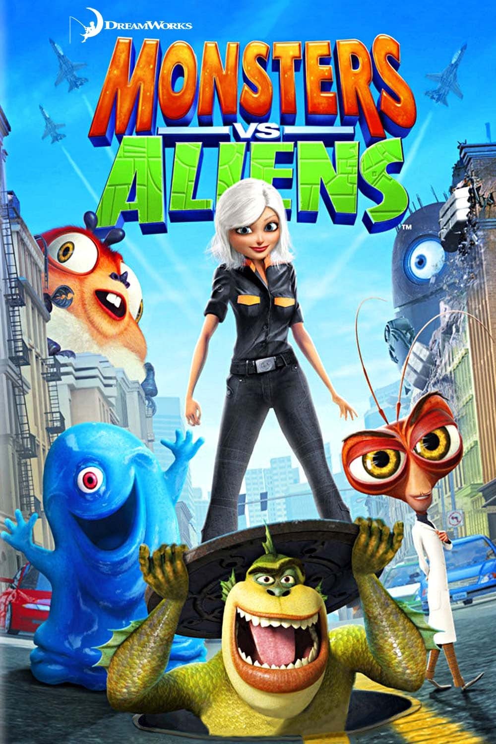 Monsters vs Aliens (2009) - Posters — The Movie Database (TMDb) Monsters vs Aliens (2009) - Posters — The Movie Database (TMDb)