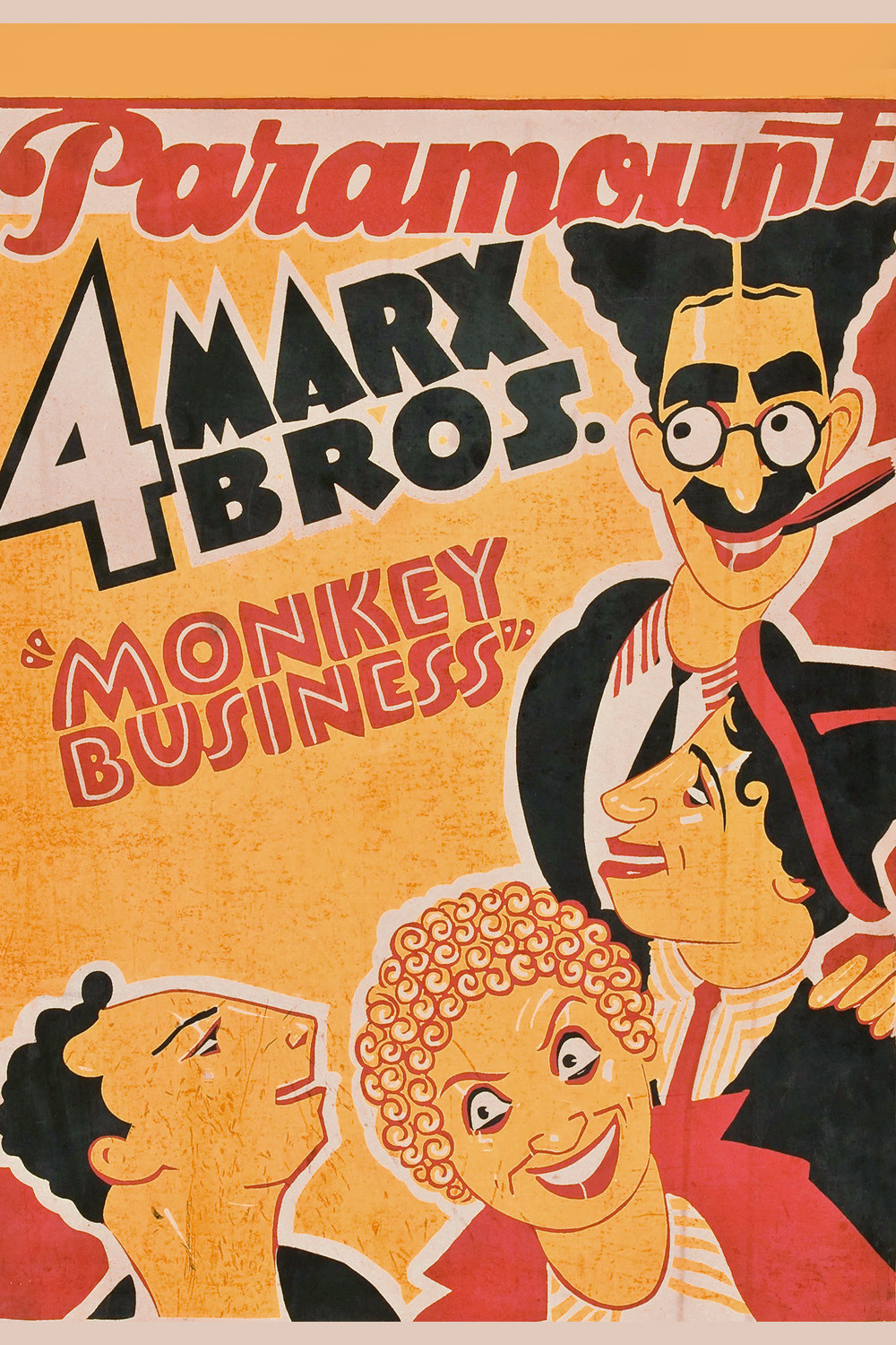 Monkey Business (1931) - Posters — The Movie Database (TMDb)