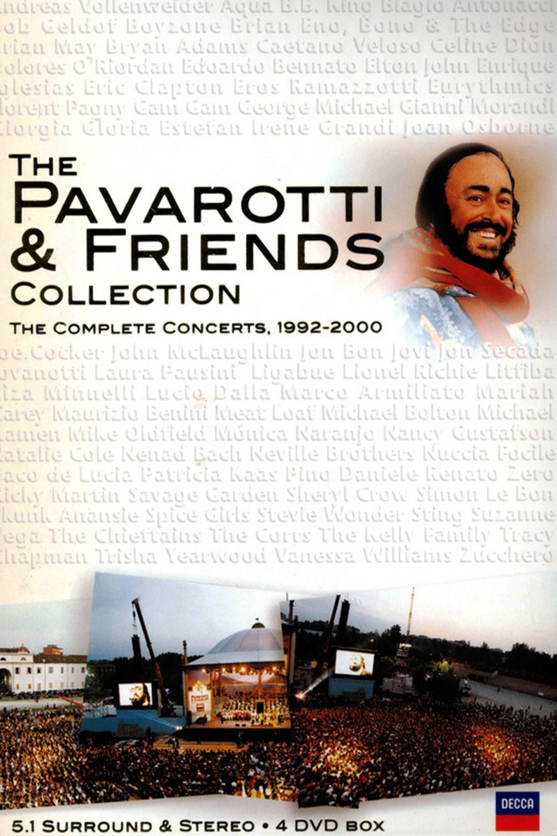 Pavarotti & Friends Collection: The Complete Concerts, 1992-2000 (1992 ...
