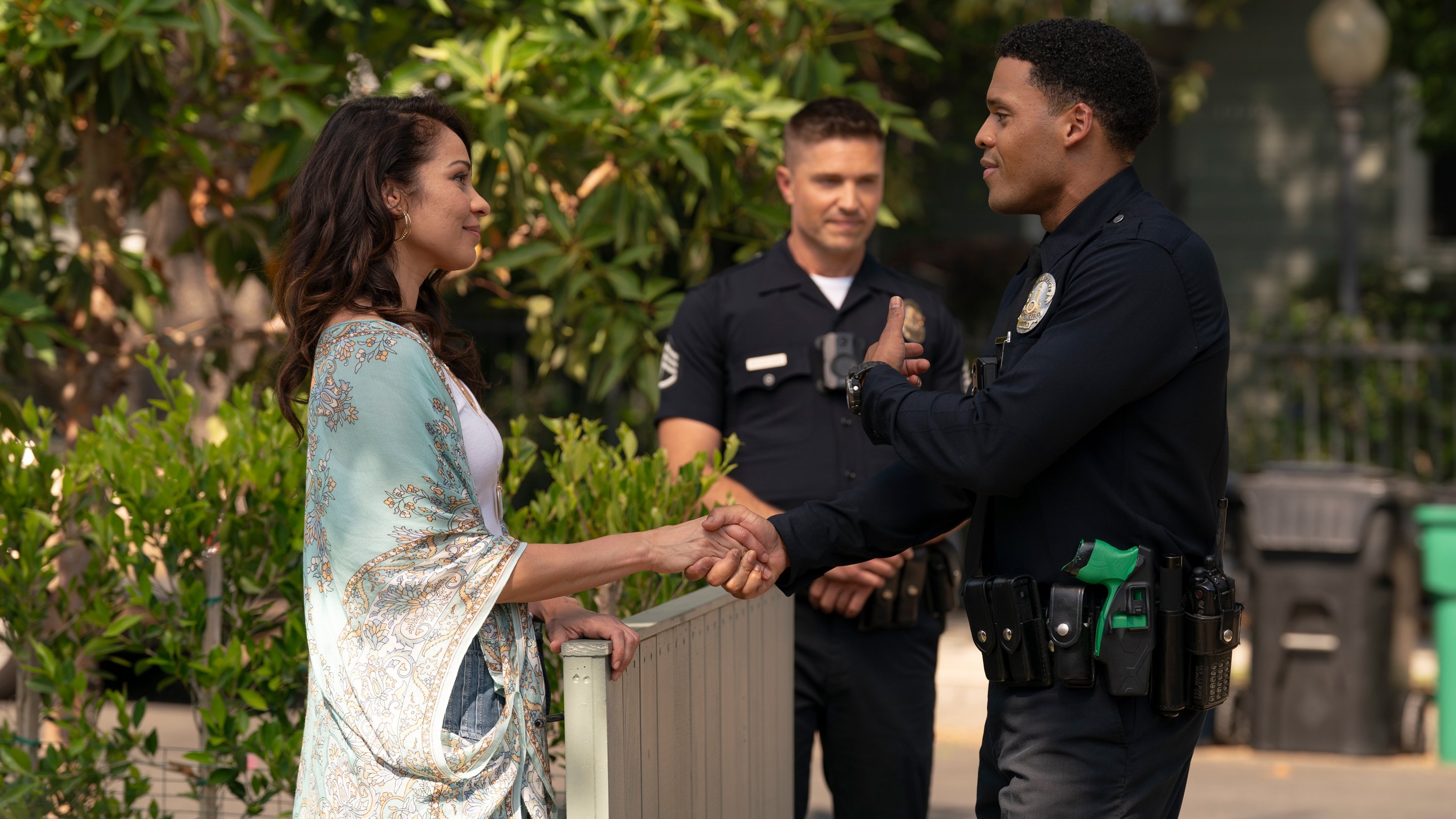The Rookie: Season 7 - The Watcher (2025) - (S7E2) - Backdrops — The Movie Database (TMDB)