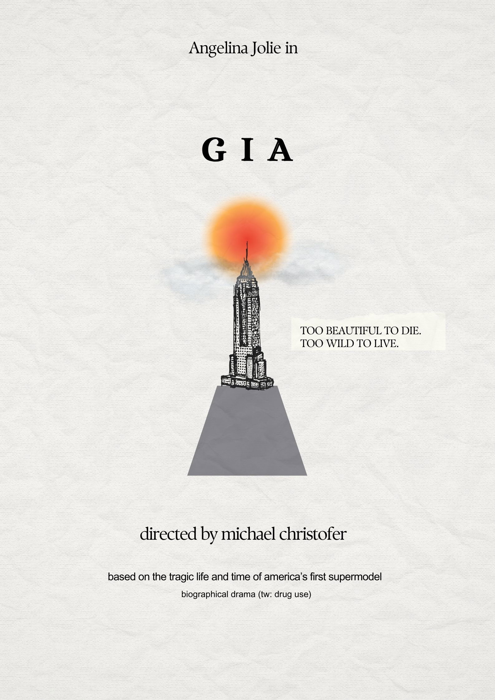 Gia (1998) - Posters — The Movie Database (TMDB)