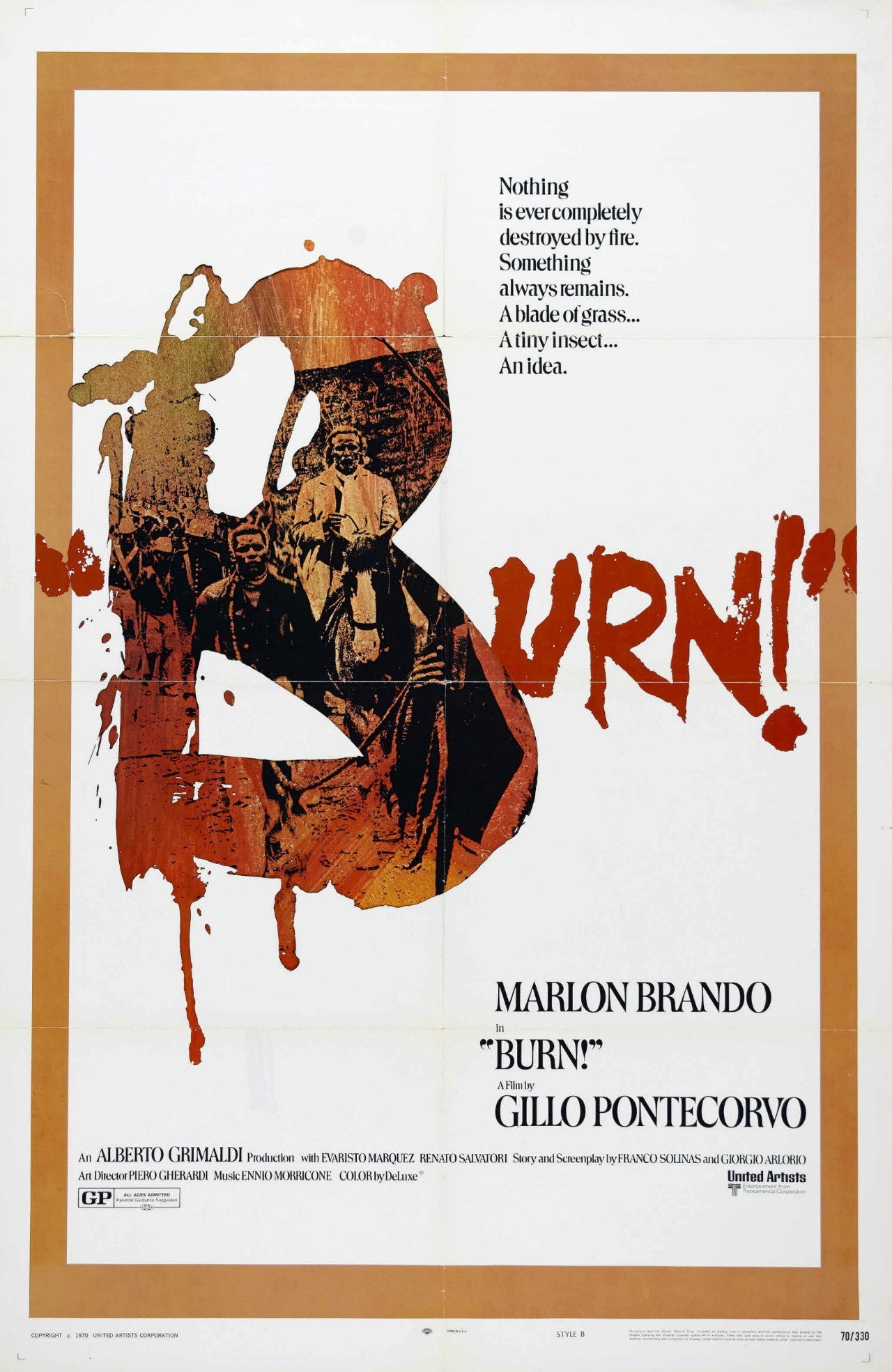 Burn! (1969) - Posters — The Movie Database (TMDb)