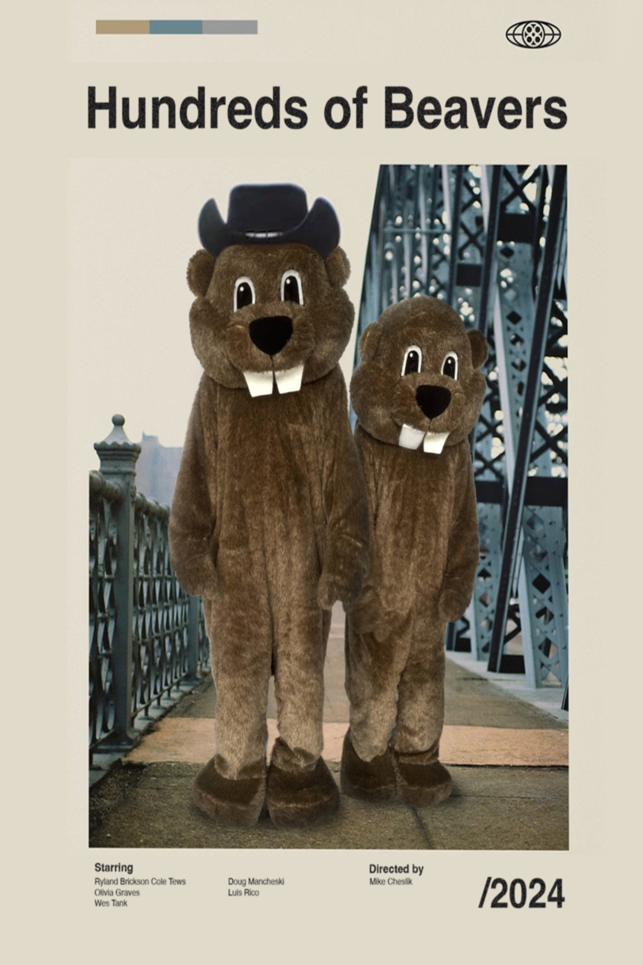 Hundreds of Beavers (2024) - Posters — The Movie Database (TMDB)