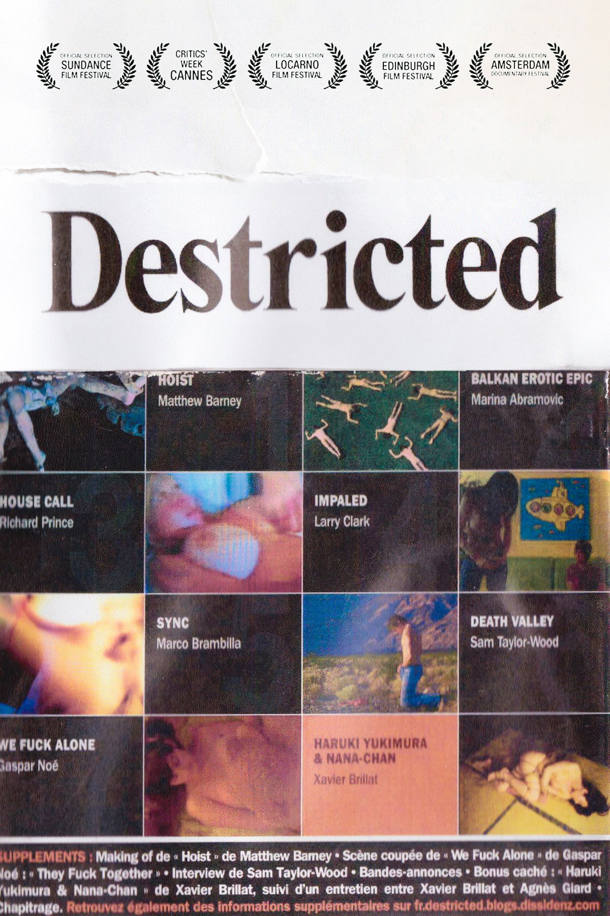 Destricted (2006) - Posters — The Movie Database (TMDB)