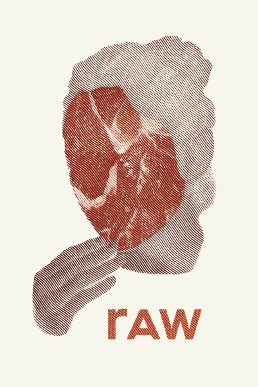 Raw (2016) - Posters — The Movie Database (TMDB)