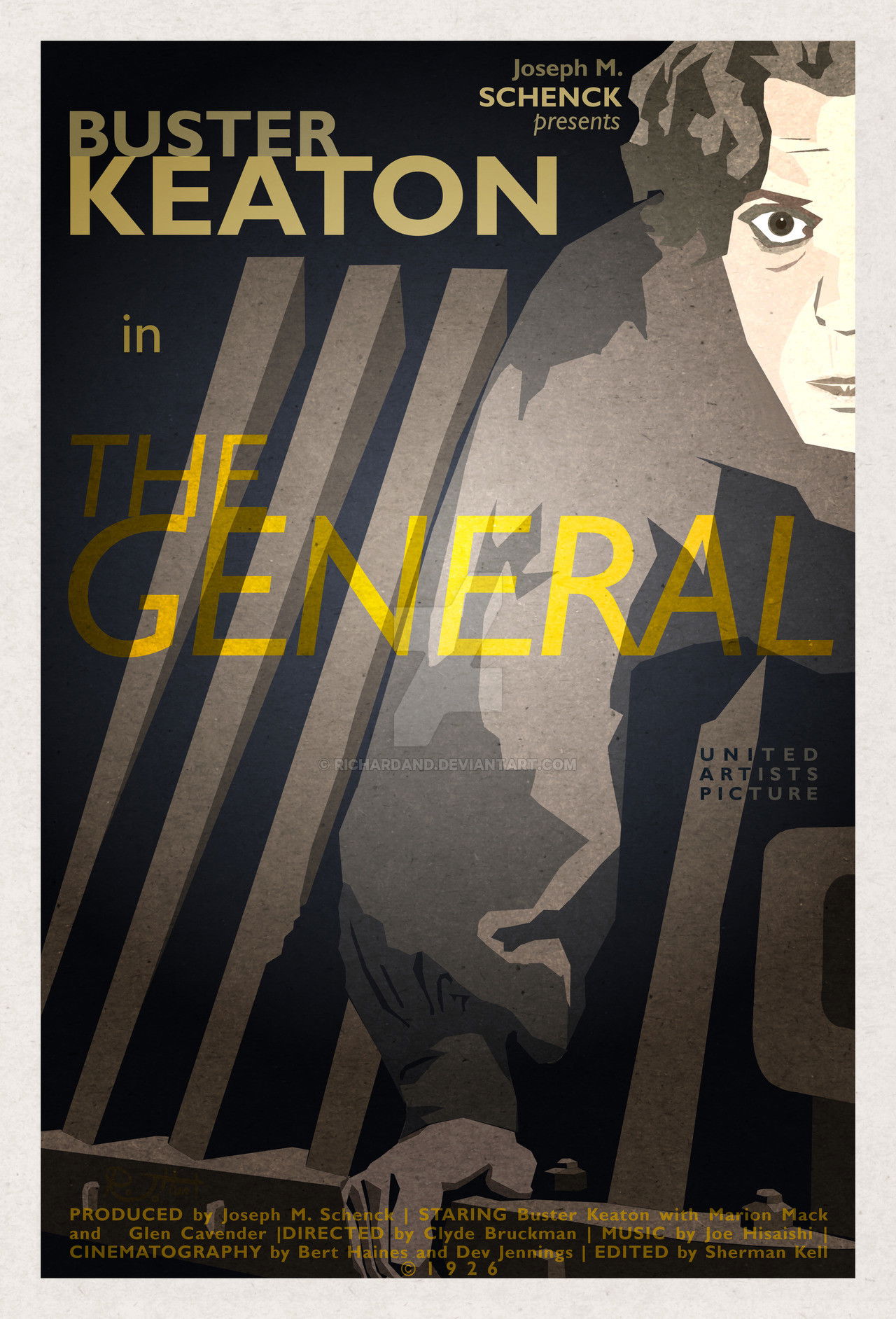 The General (1926) - Posters — The Movie Database (TMDb)