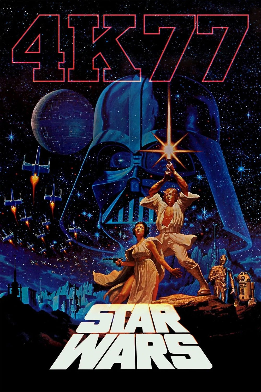 Star Wars (1977) - Project 4K77 Edition (N/A) | The Poster Database (TPDb)