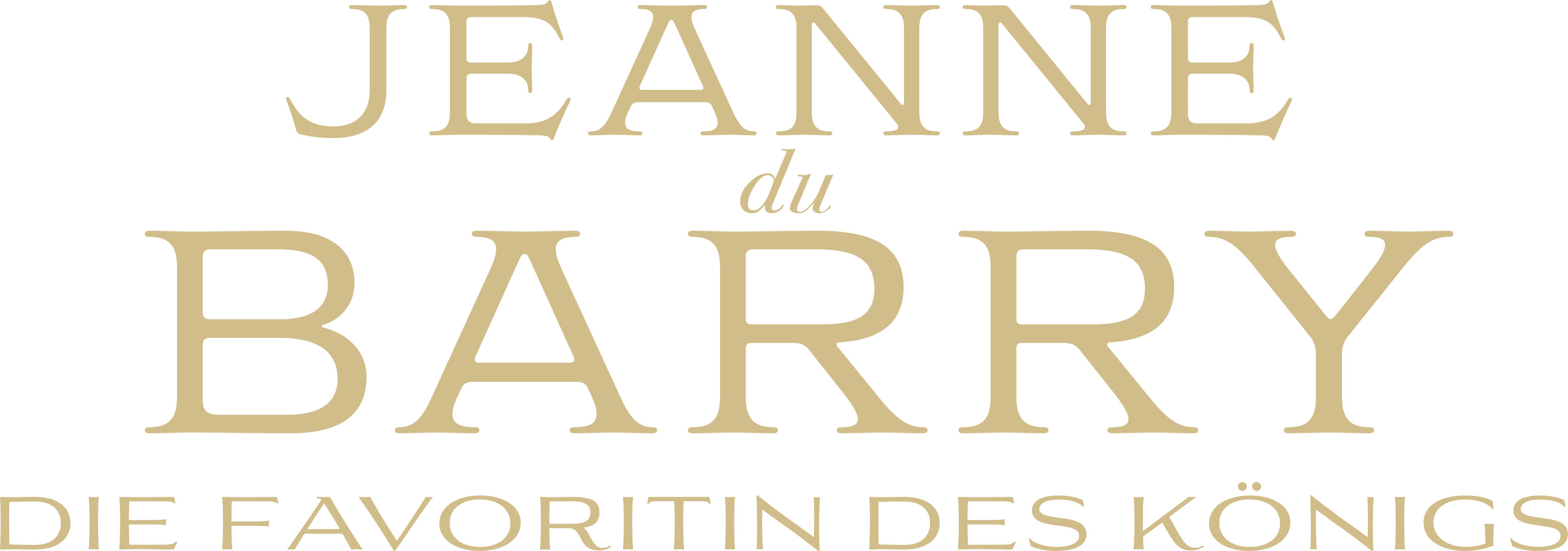 Jeanne du Barry - Die Favoritin des Königs (2023) - Logos — The Movie ...