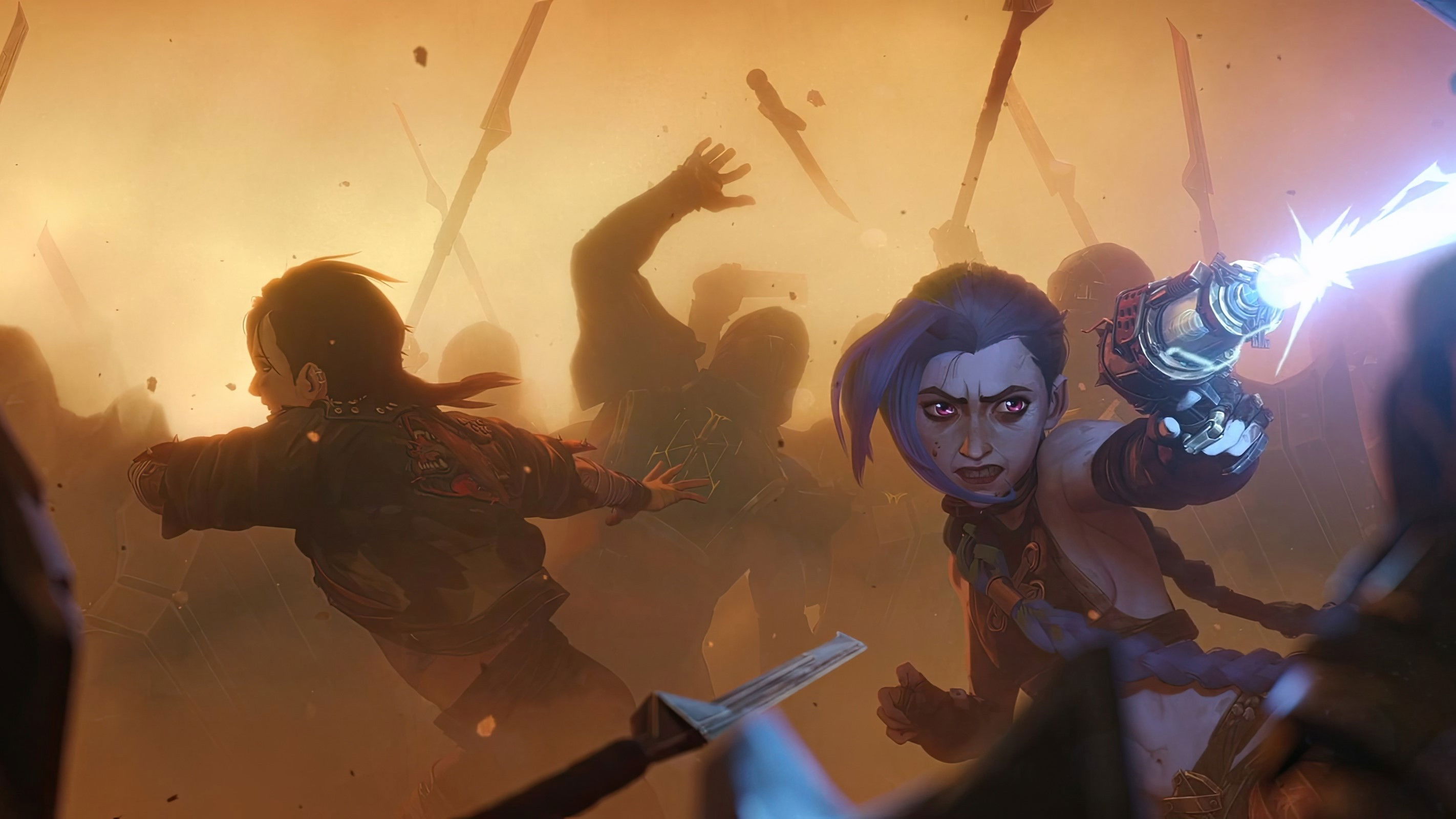 Arcane: Bridging the Rift (TV Series 2022-2022) - Backdrops — The Movie ...