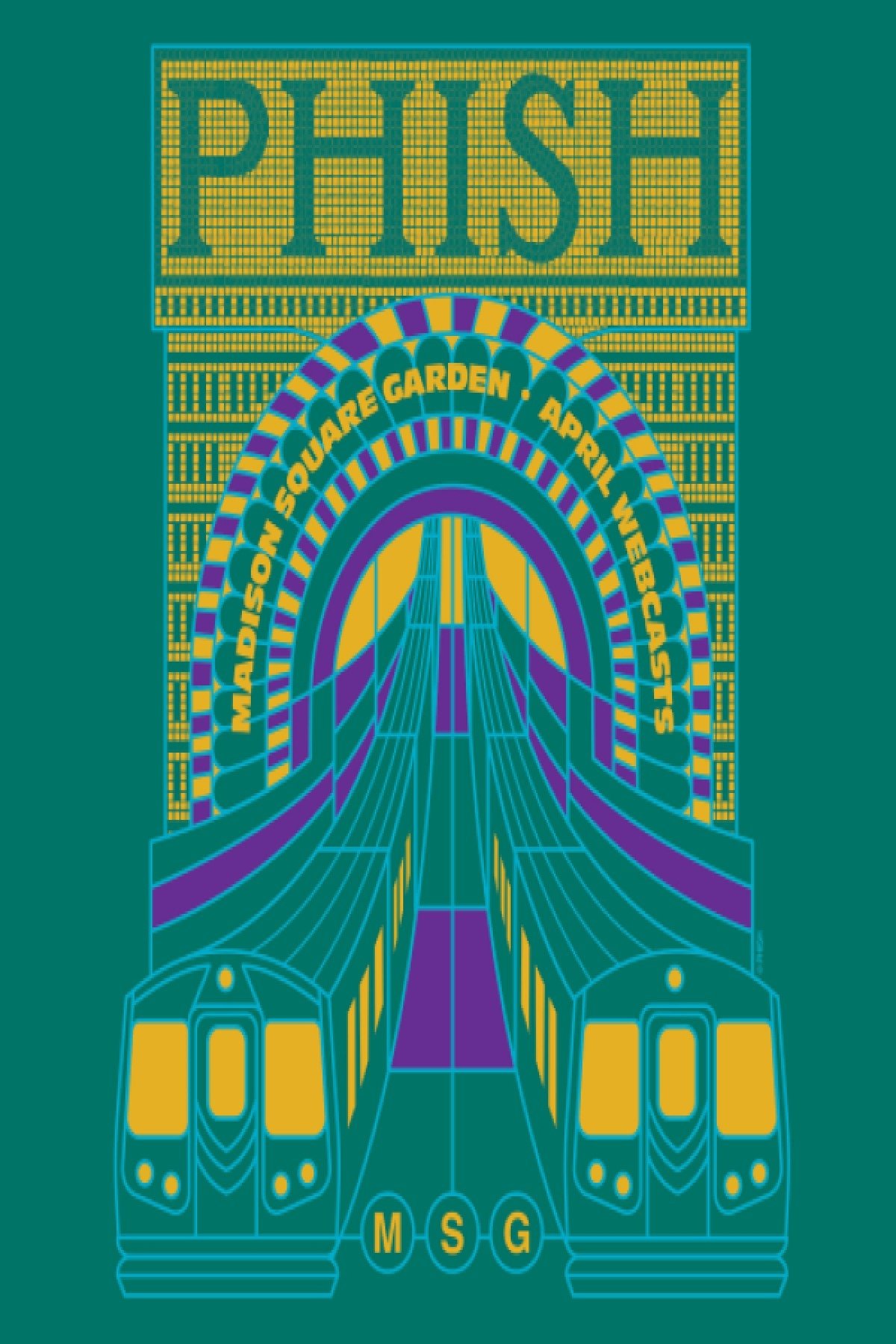 Phish 04/20/2022 Madison Square Garden, New York, NY - Posters — The Movie Database (TMDB)