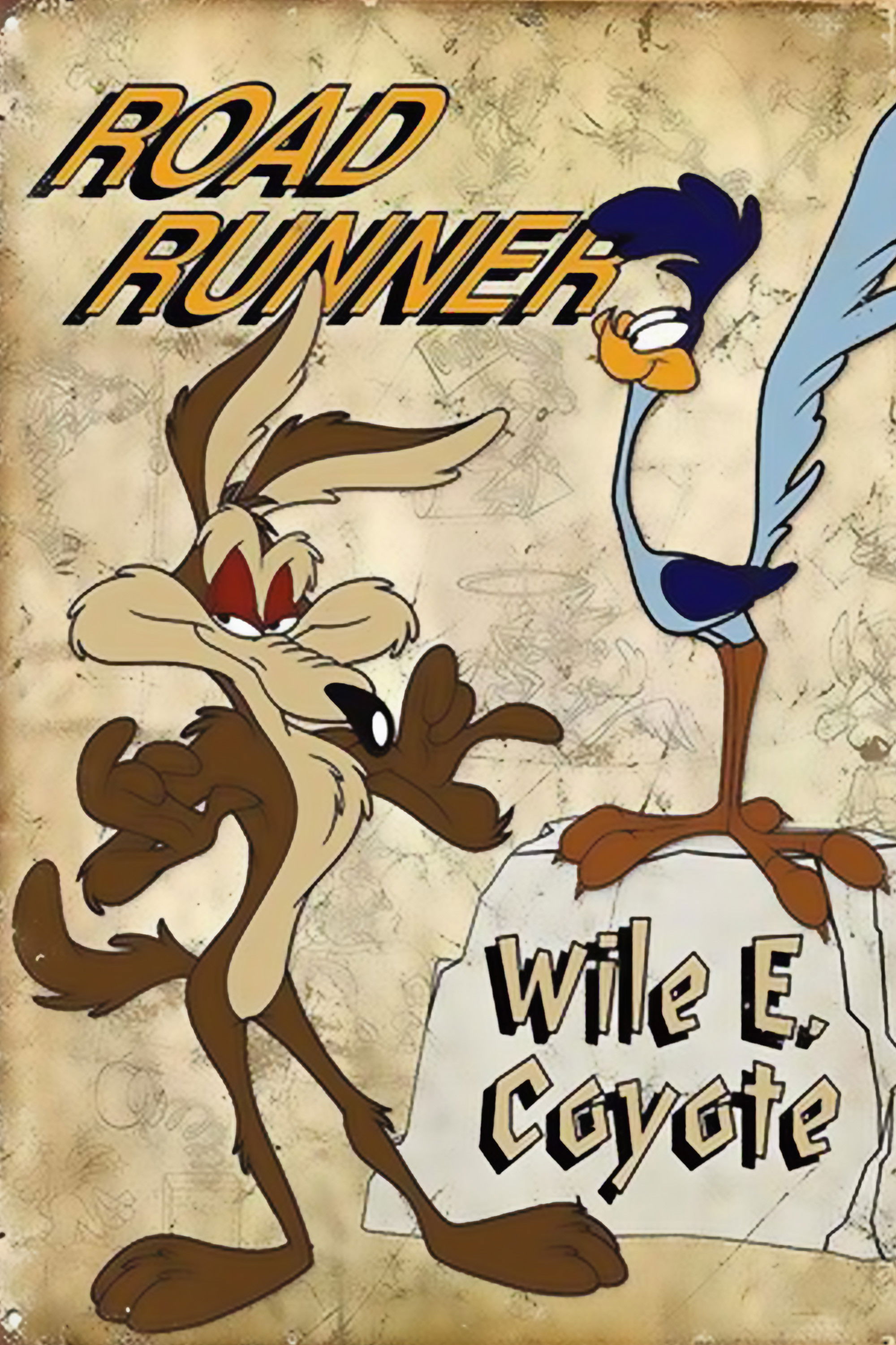 Bip Bip et Coyote (1949) | The Poster Database (TPDb)