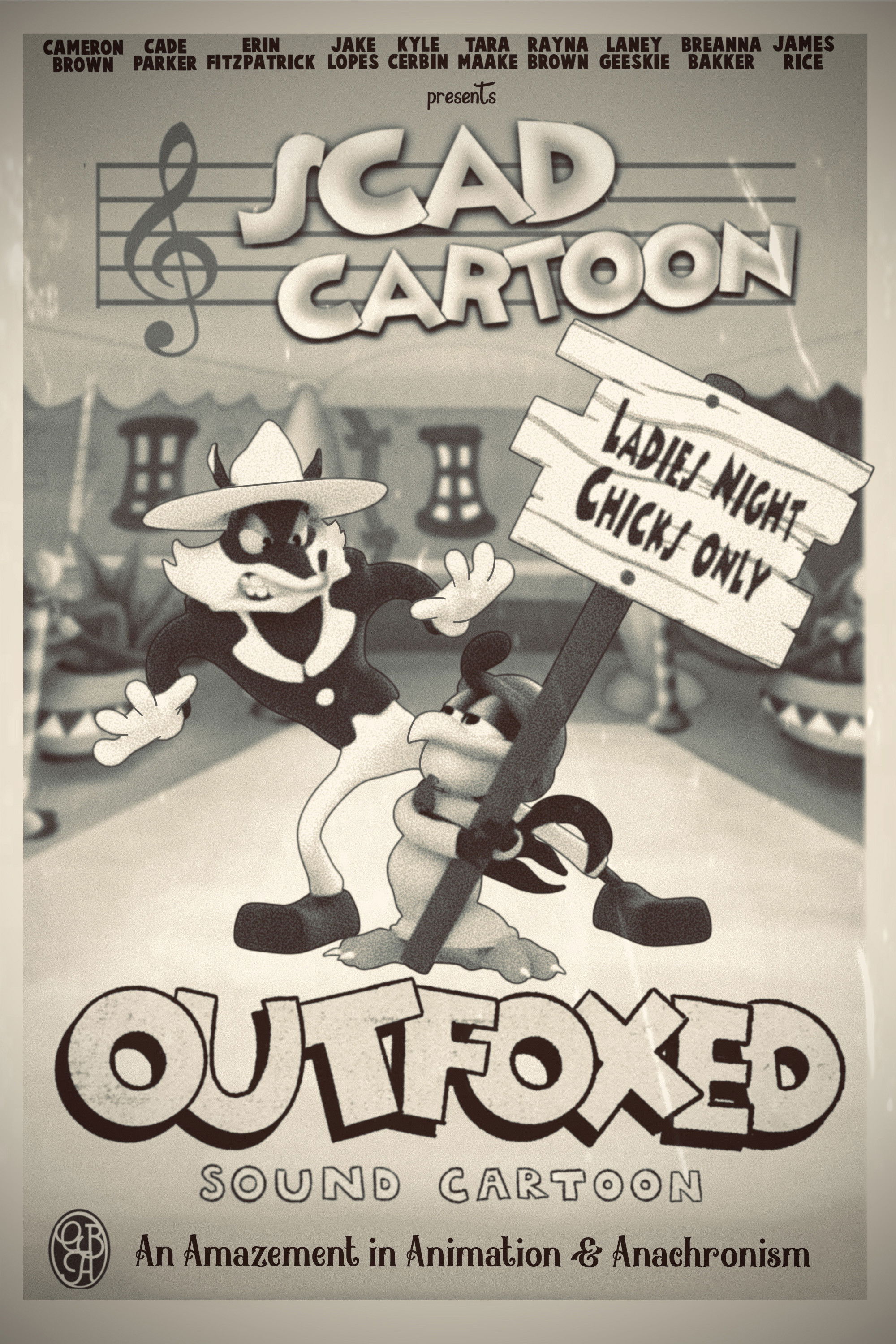 OutFoxed Sound Cartoon (2021) - Posters — The Movie Database (TMDB)