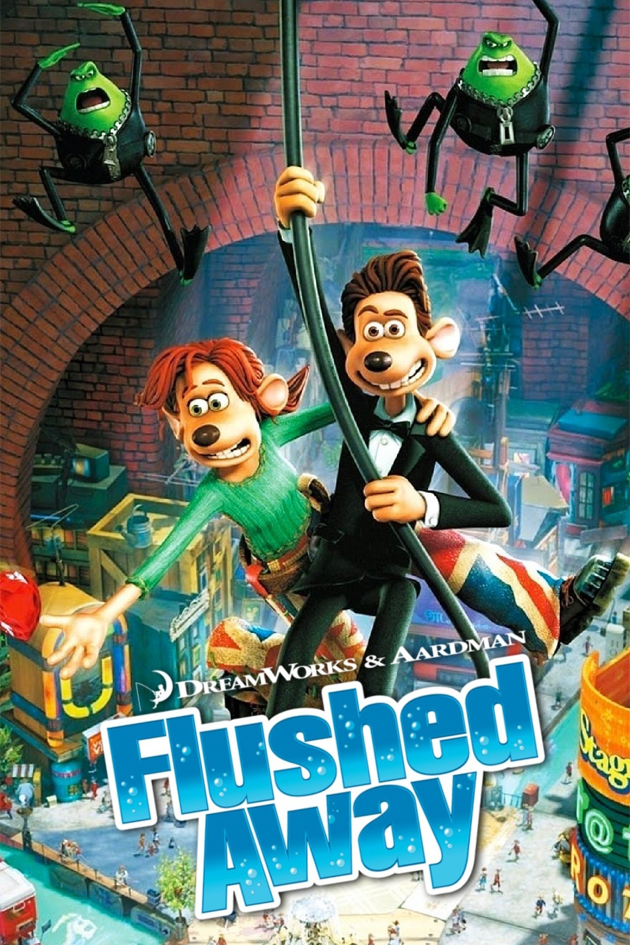 Flushed Away (2006) - Posters — The Movie Database (TMDB)
