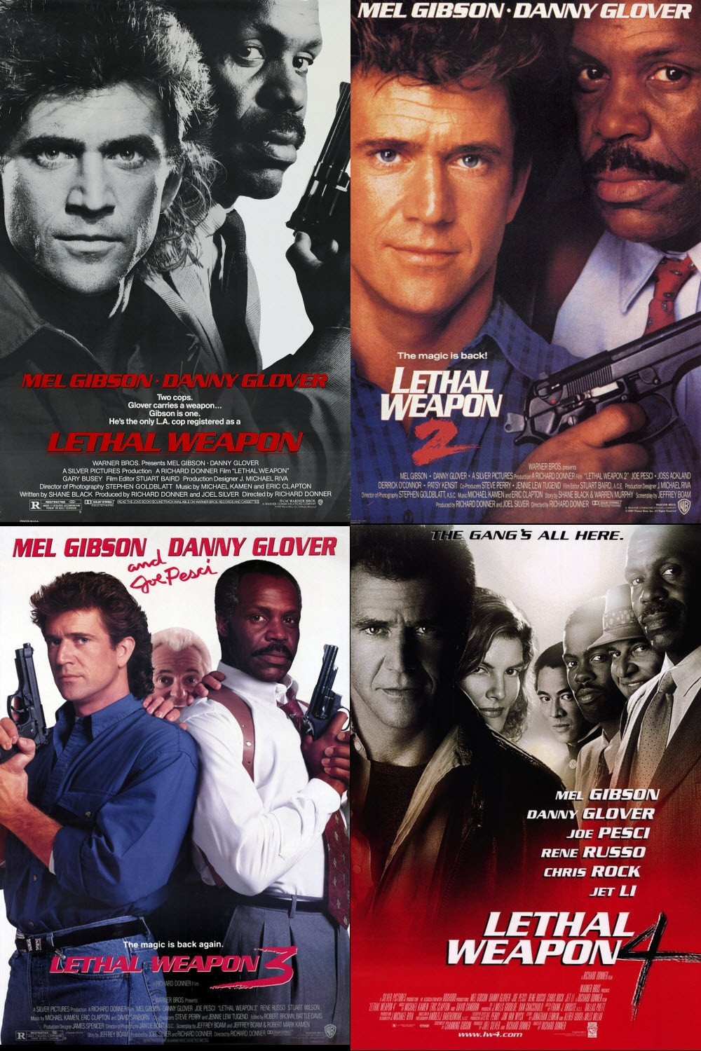 Lethal Weapon Collection - Posters — The Movie Database (TMDB) Lethal Weapon Collection - Posters — The Movie Database (TMDB)